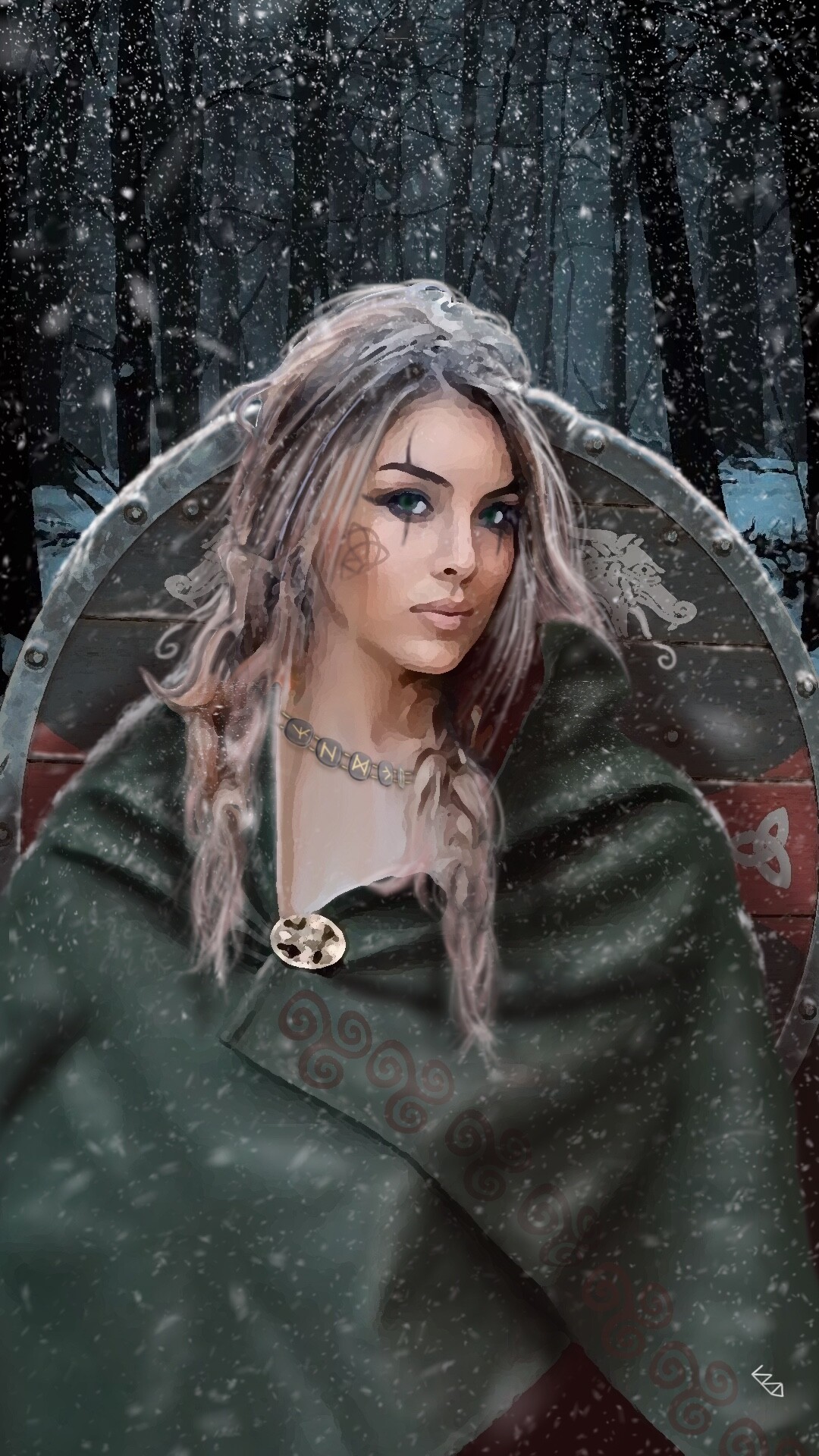 ArtStation - Viking Shield Princess