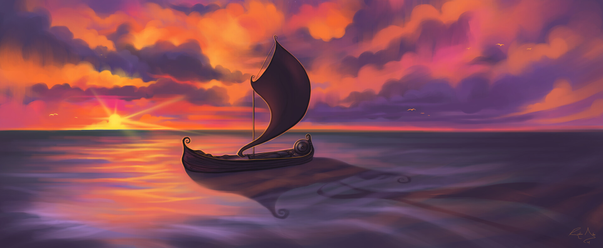 Island, by Yanglei Wu : ImaginarySeascapes