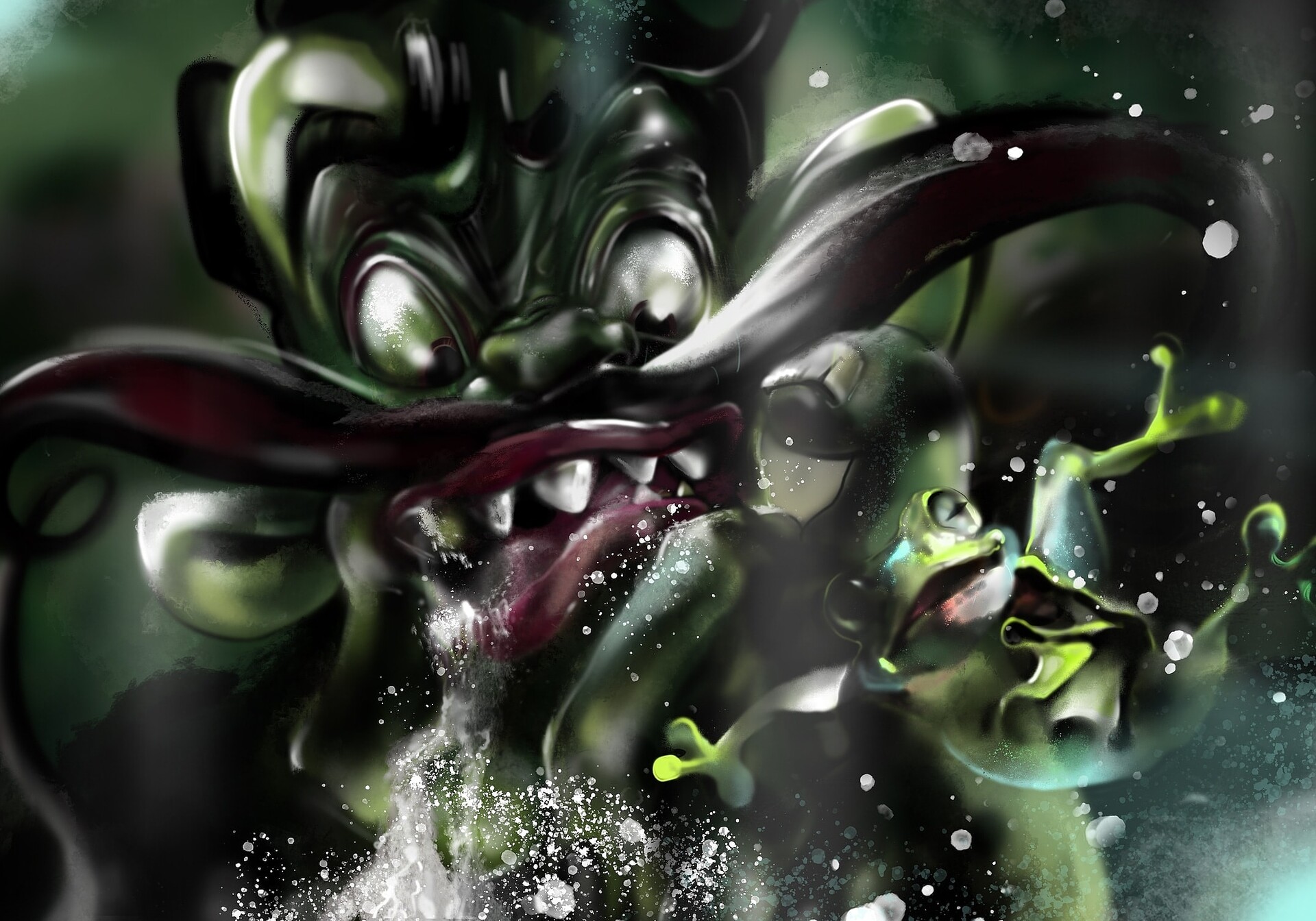 ArtStation - Tasty frog