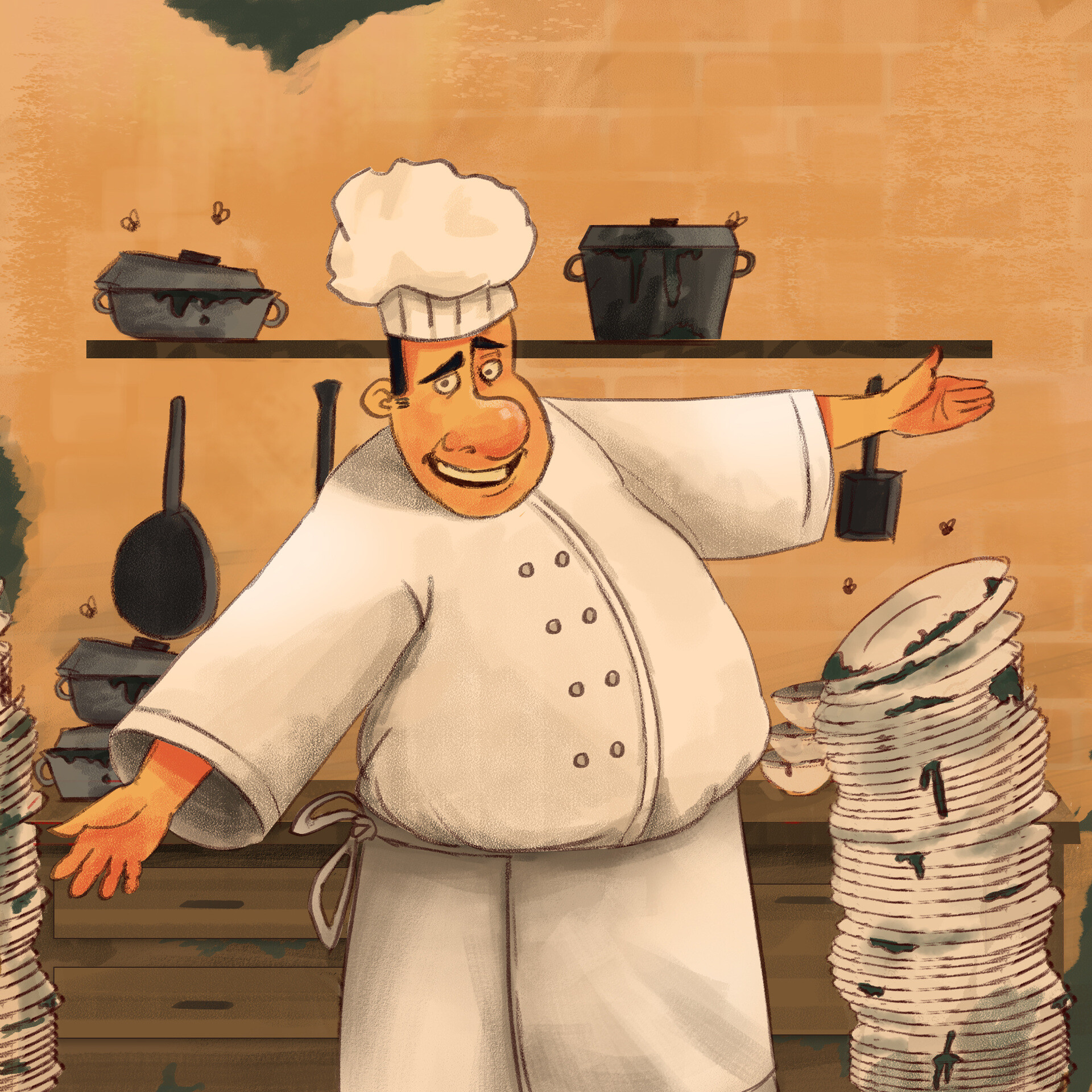 ArtStation - Gordon's kitchen