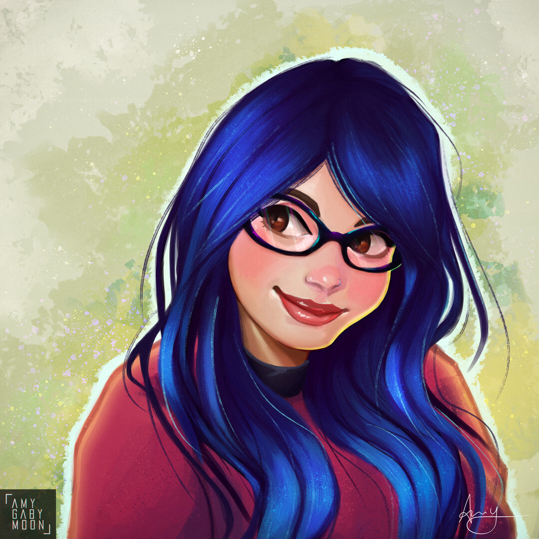 how to draw cartoon self portrait