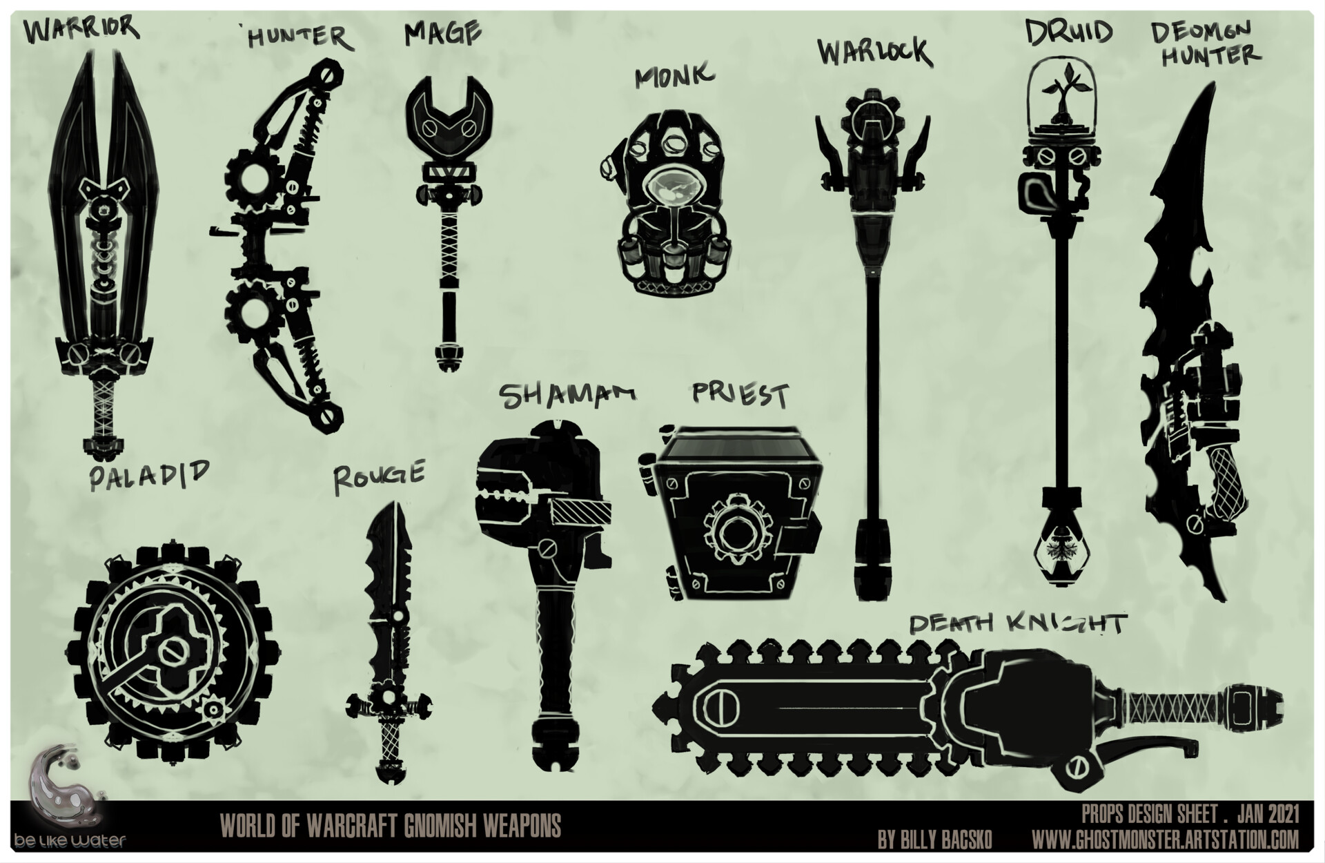 pathfinder gnome weapons
