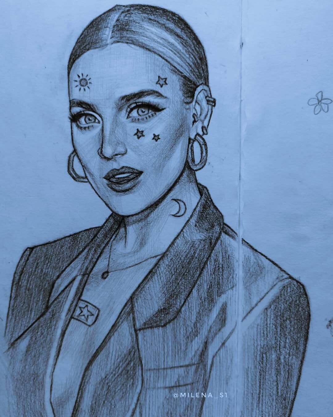 Perrie Edwards Drawing