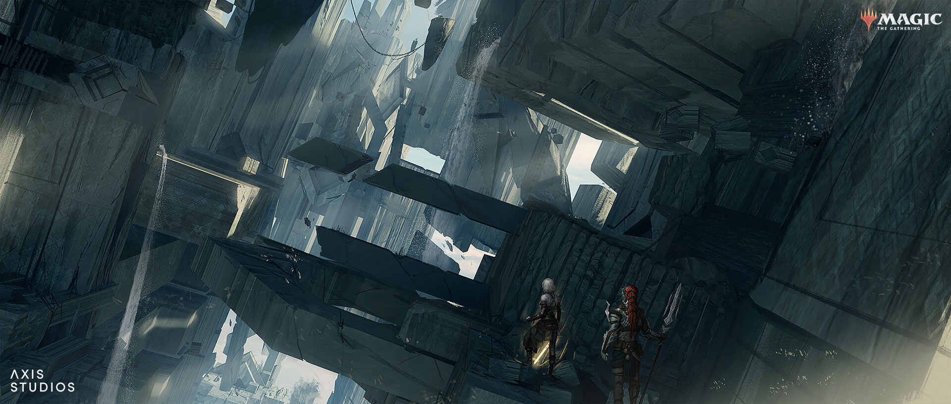 Pixoloid Studios - Zendikar Rising - Artifact chamber & Floating ruins