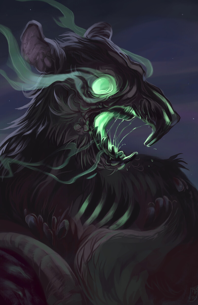 ArtStation - Undead Rat