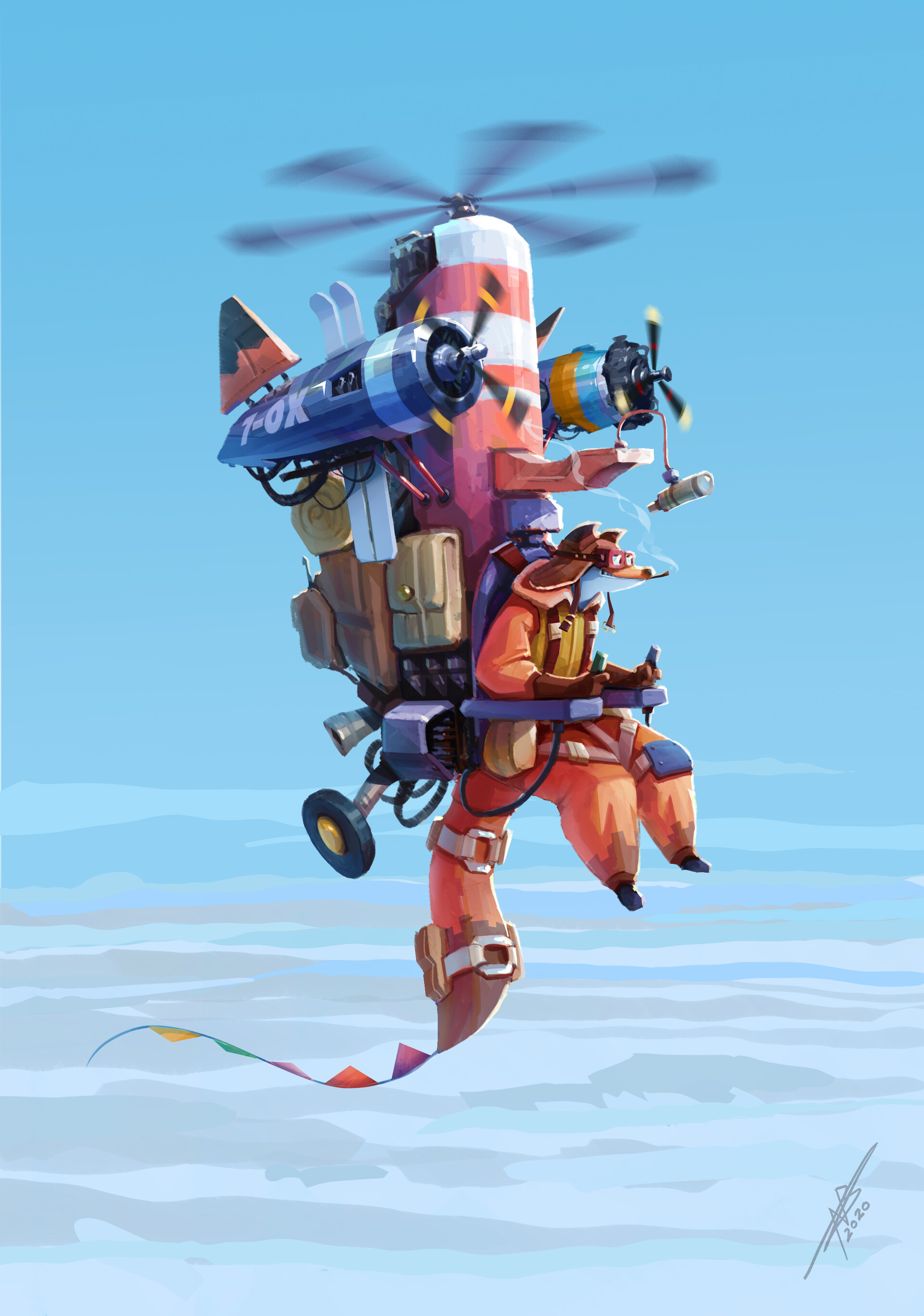 ArtStation - Fox Adventurer