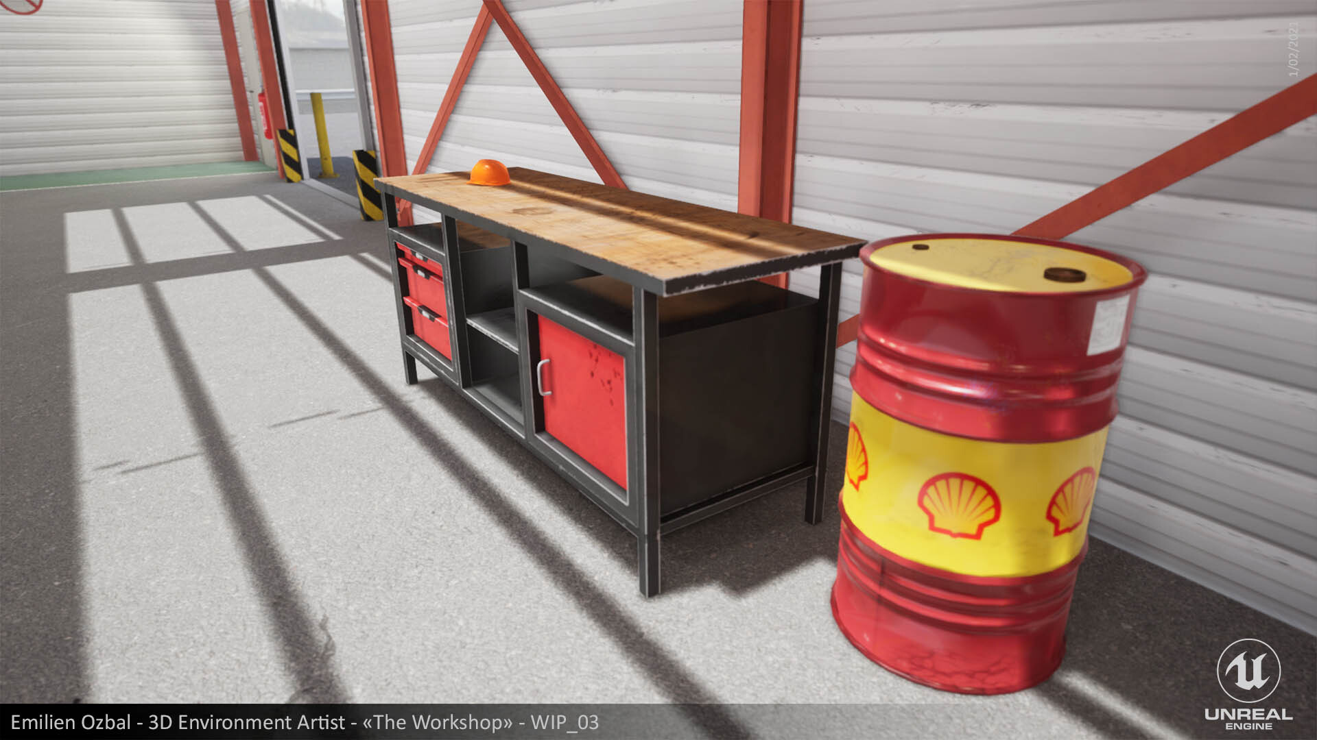 Emilien Ozbal - "THE WORKSHOP" - Work In Progress - 03