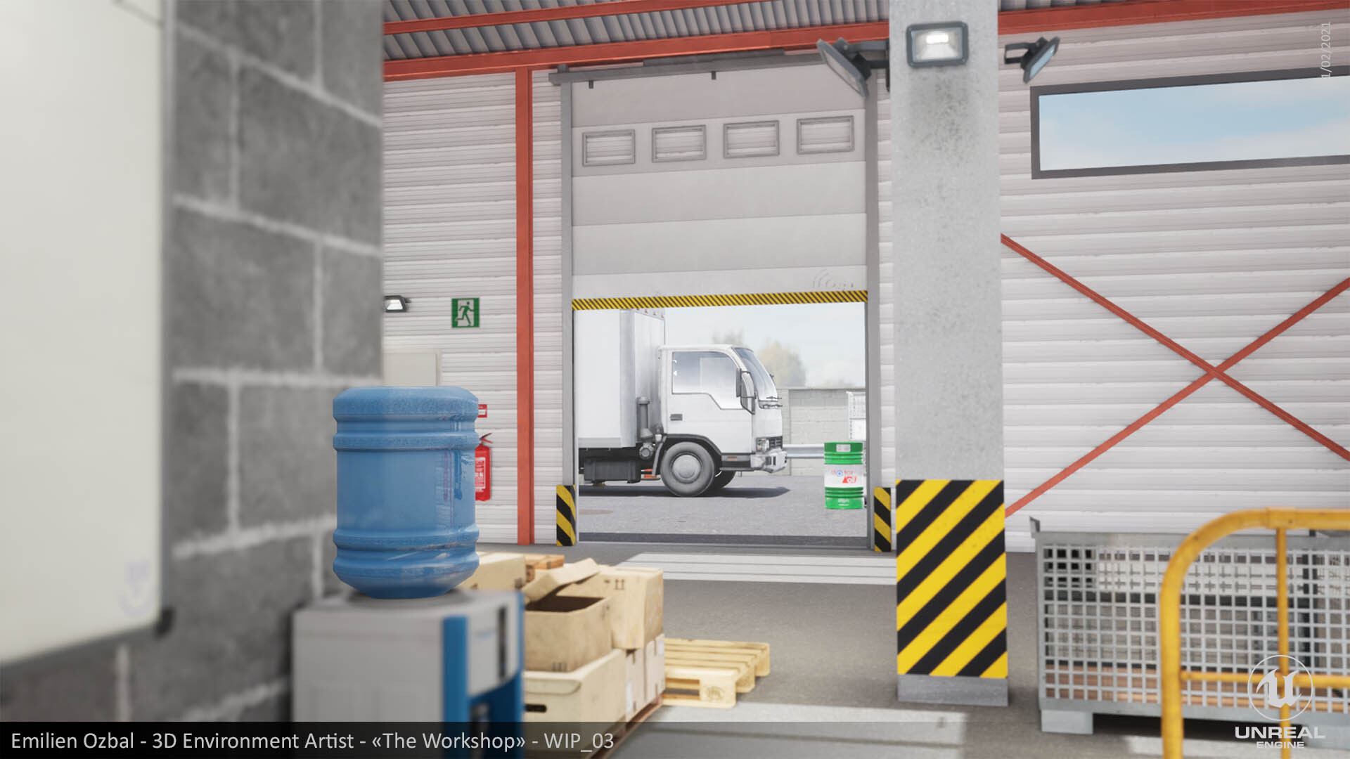 Emilien Ozbal - "THE WORKSHOP" - Work In Progress - 03