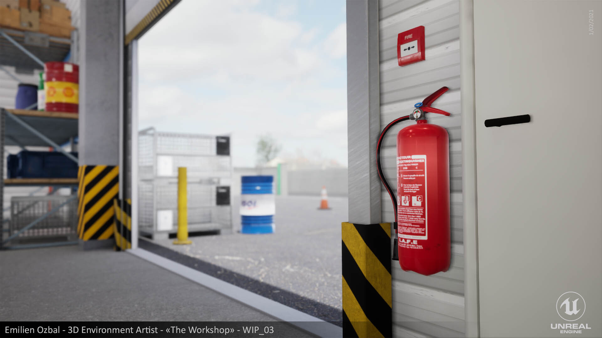 Emilien Ozbal - "THE WORKSHOP" - Work In Progress - 03