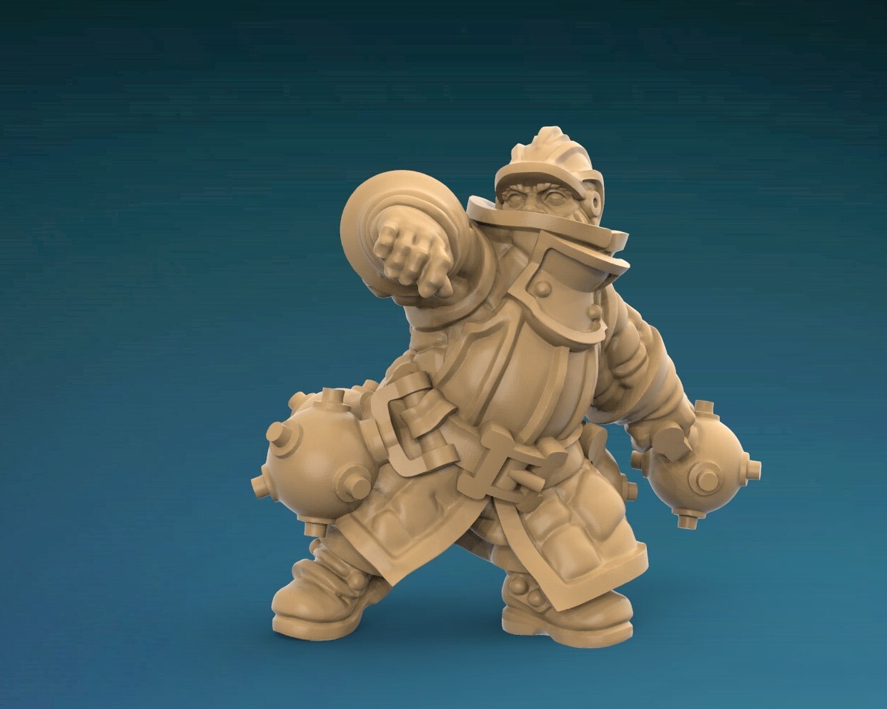 ArtStation - Dwarf artificer