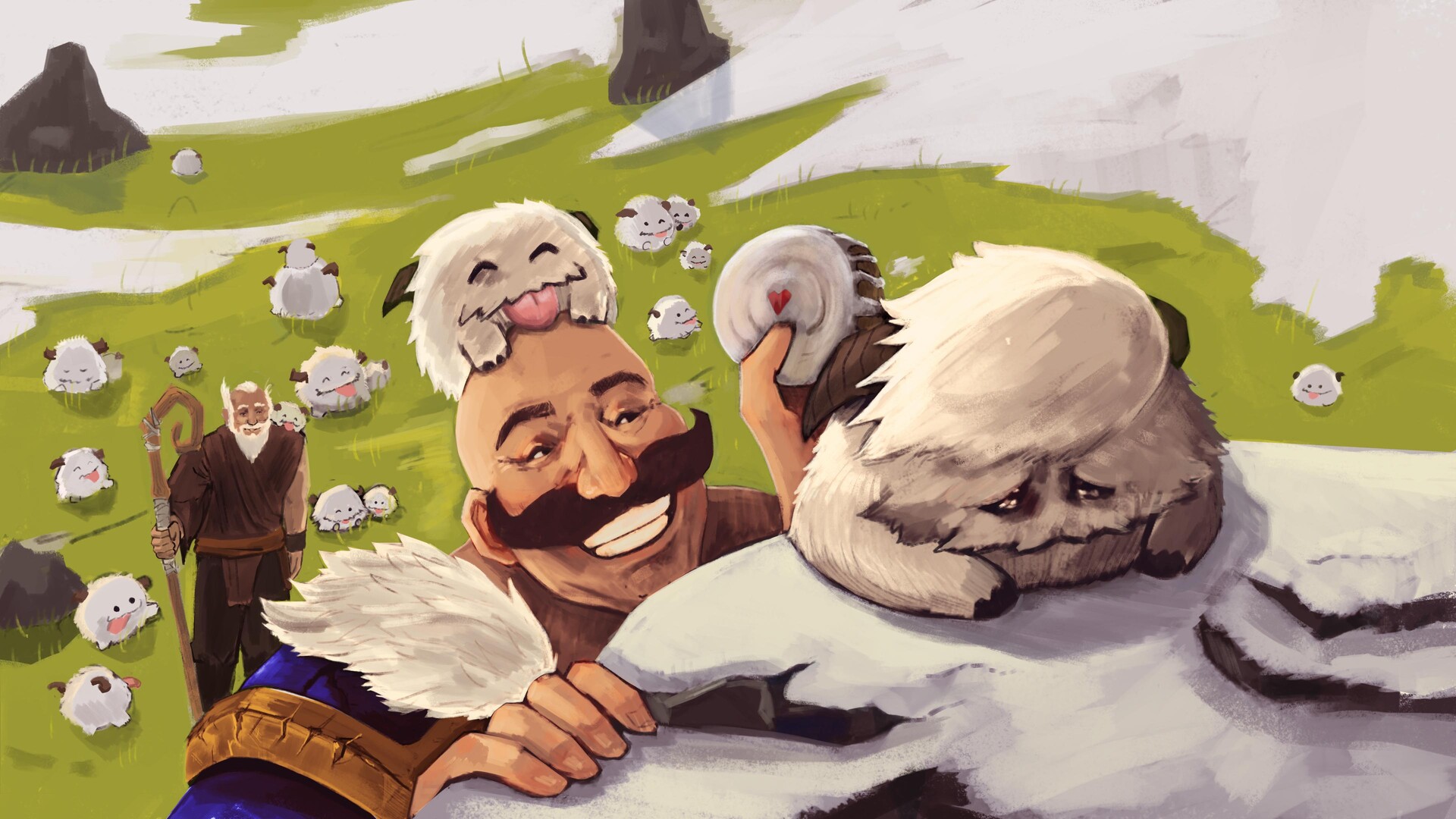 ArtStation - Cheer up, Friend!