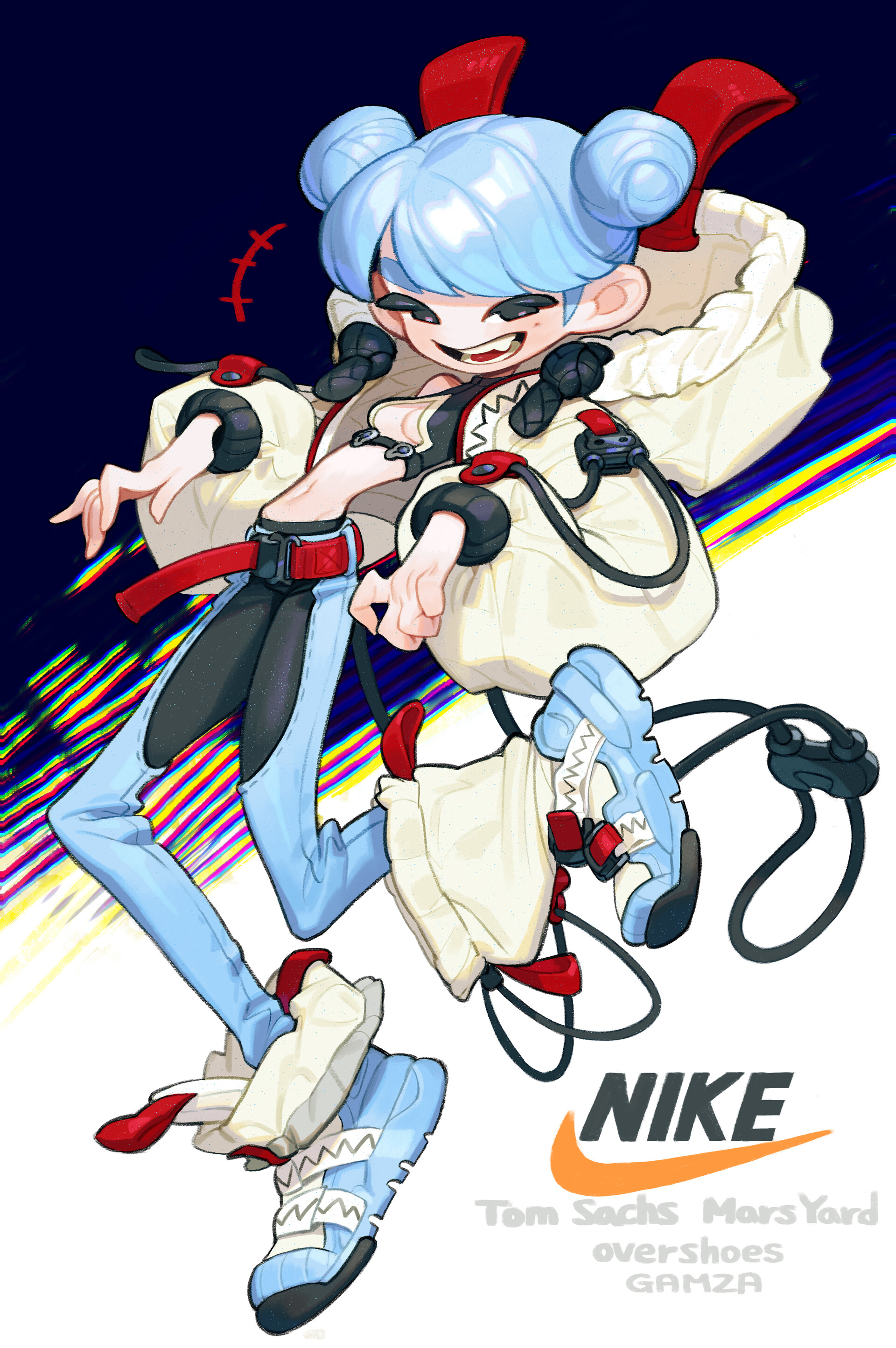 ArtStation - Sneakers GIRL_NIKE