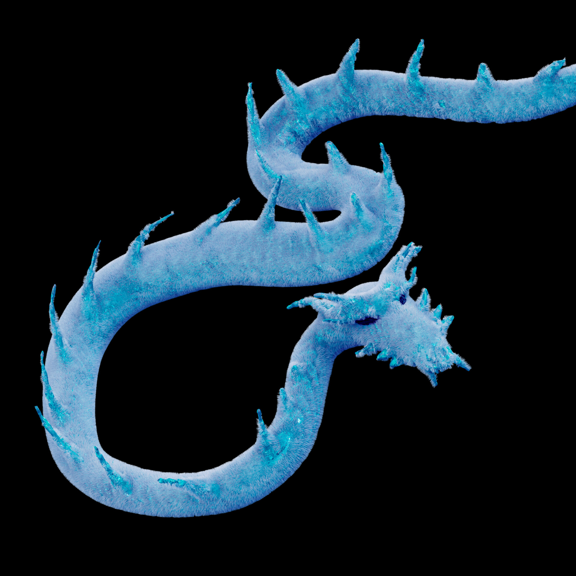 ArtStation - Winter snake