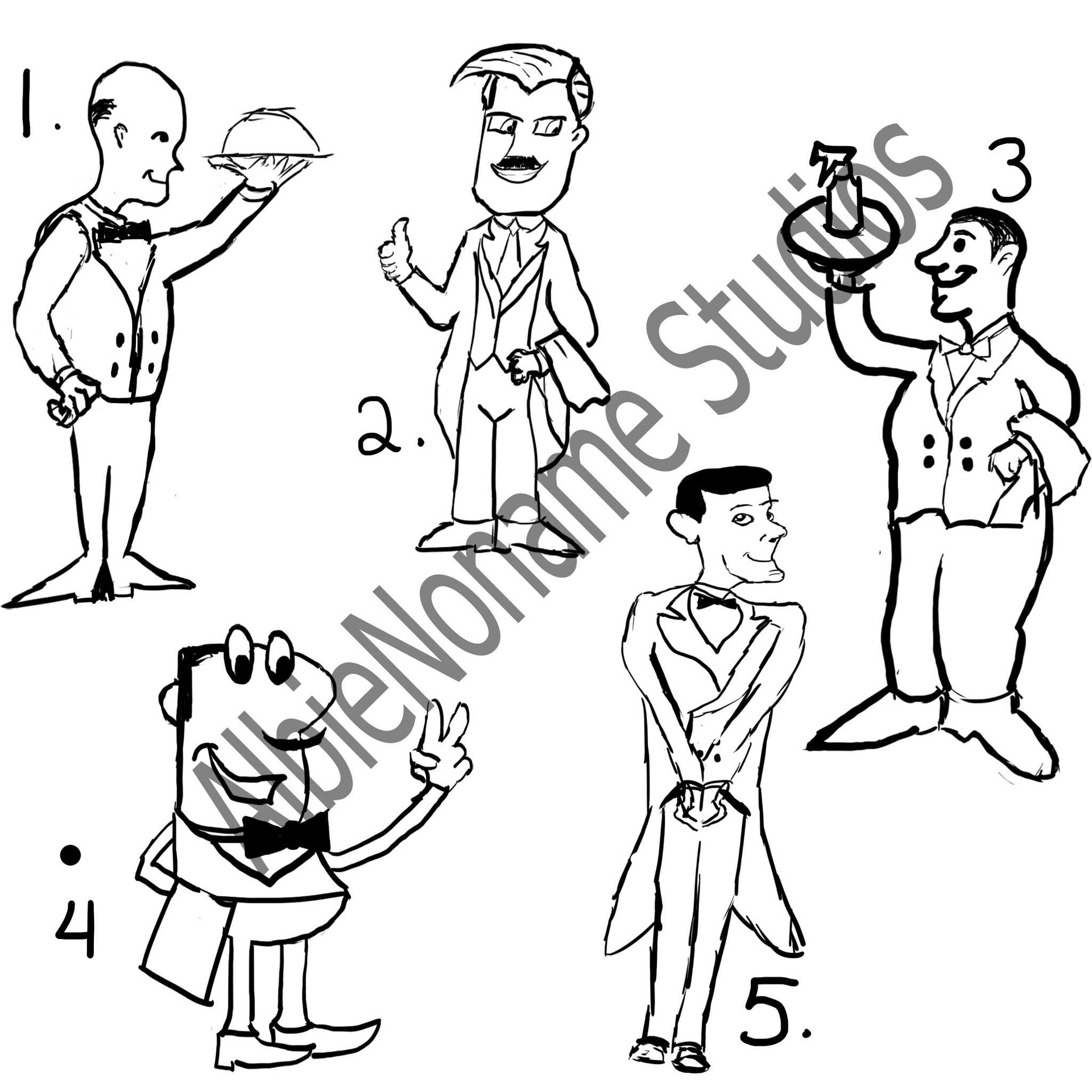 ArtStation - Mock-ups (Butler's)