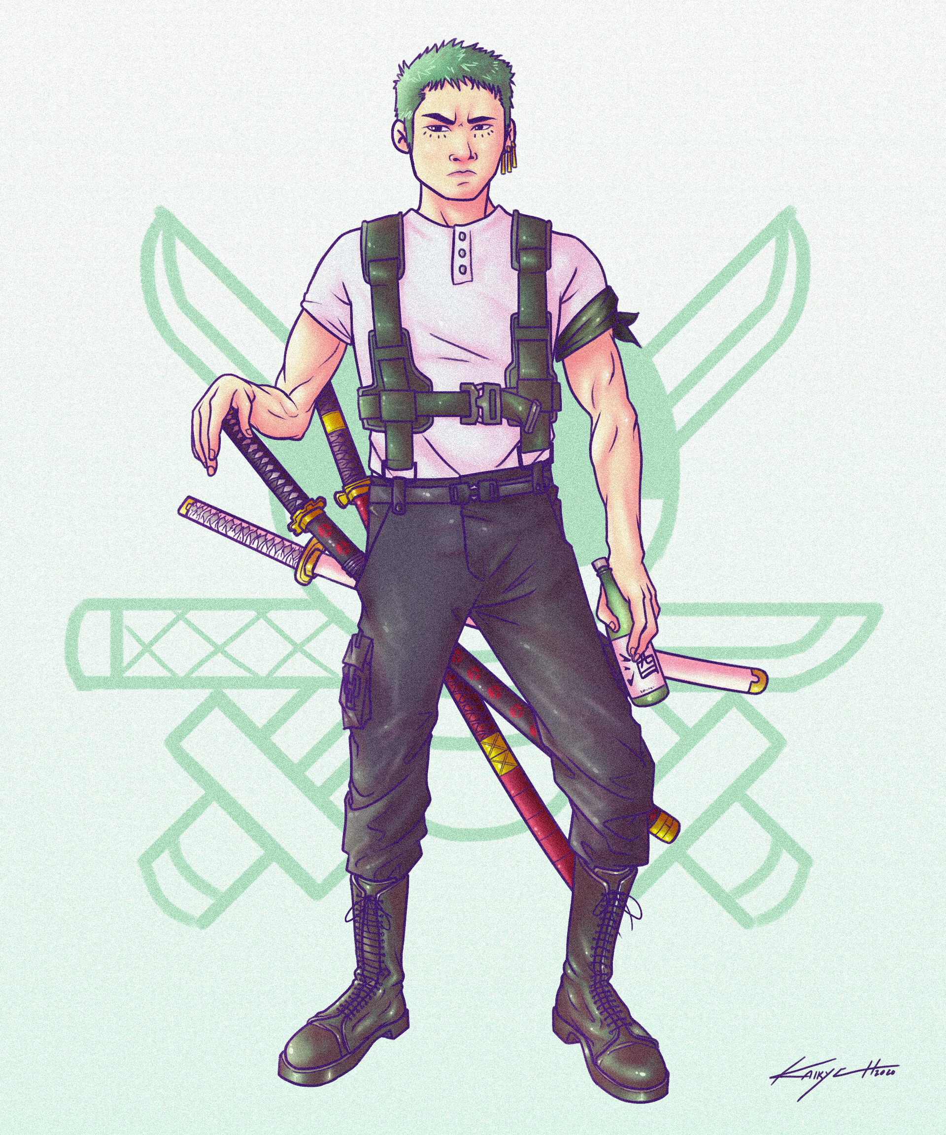 ArtStation - Japanese Zoro