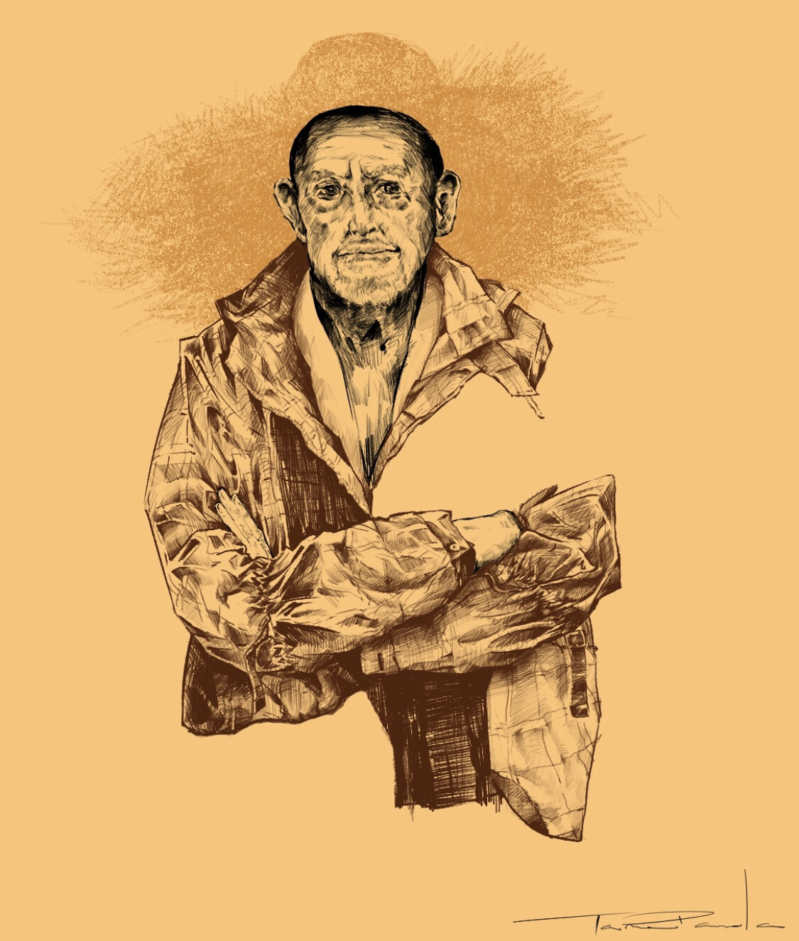 ArtStation - Ojiisan, old man