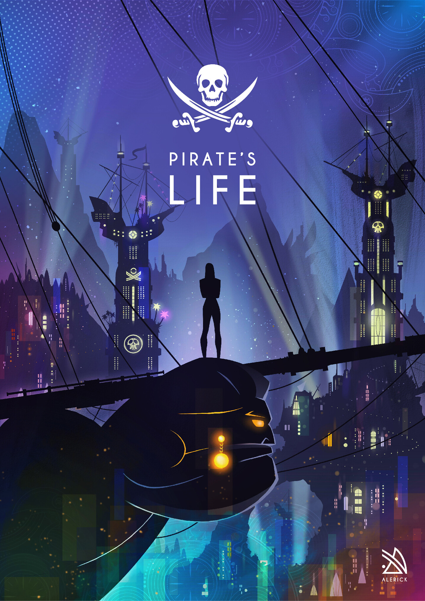 ArtStation - The pirate city