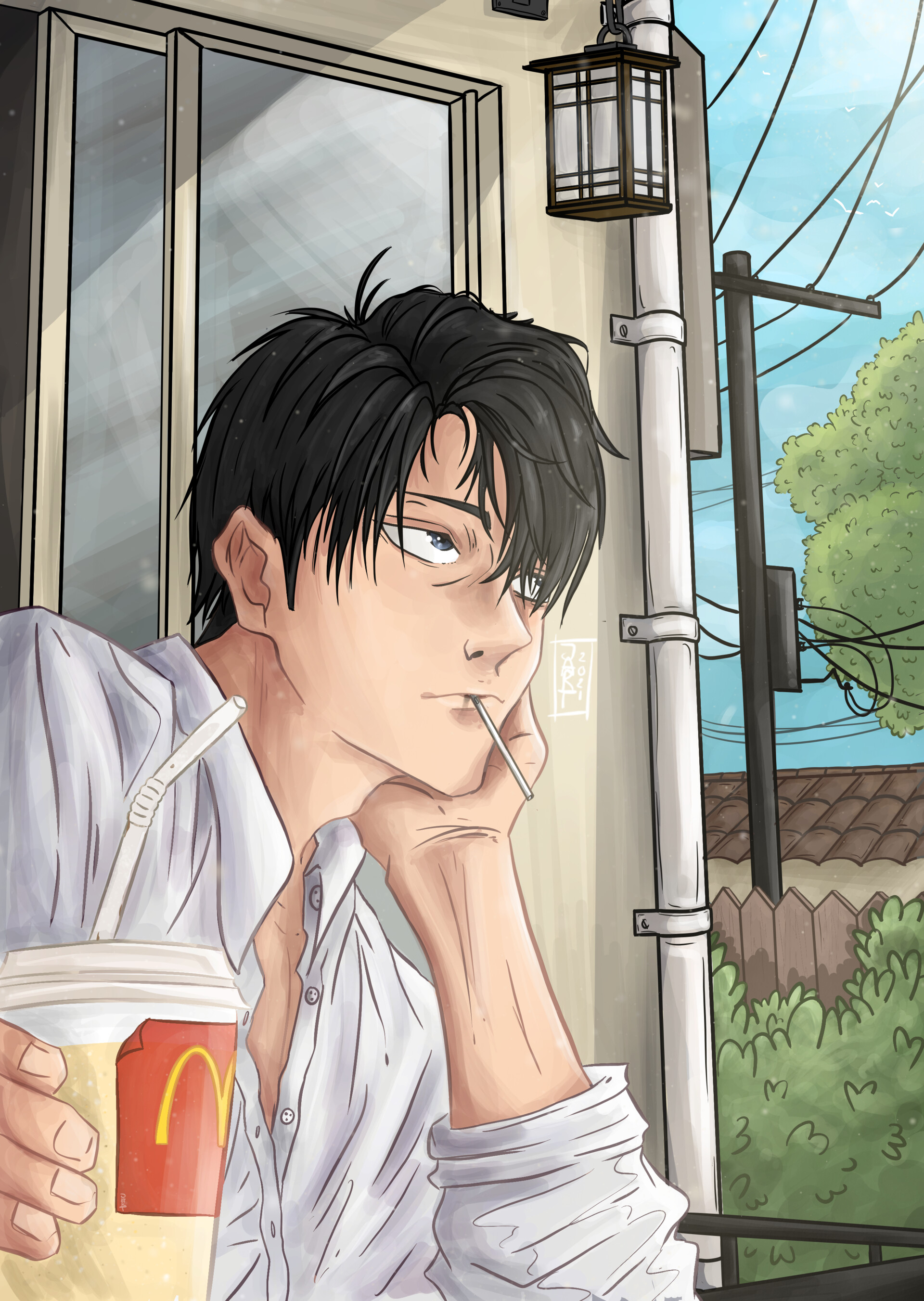 ArtStation - LEVI ACKERMAN | ATTACK ON TITAN