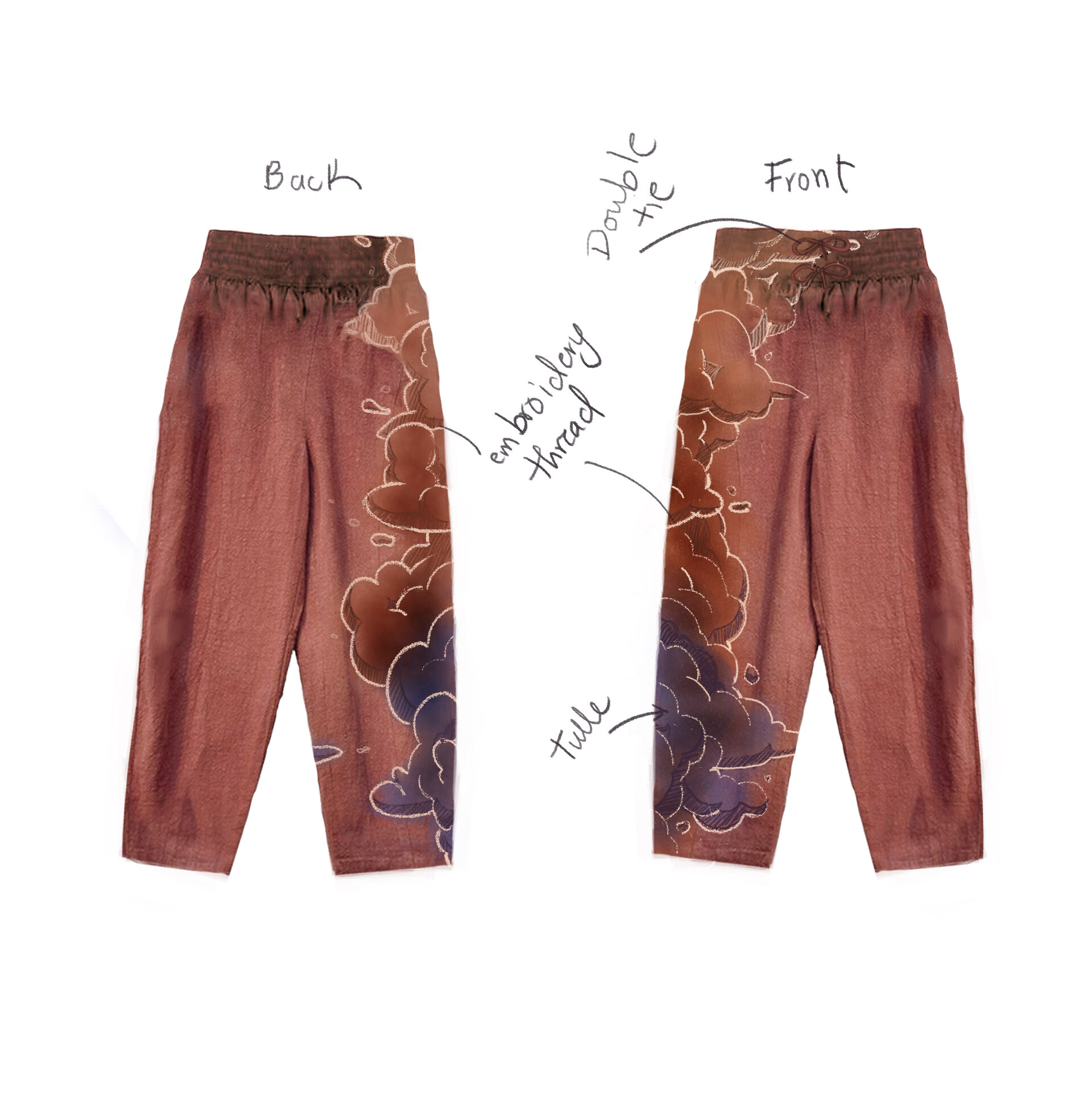 Zaina Mohsen - Cloud Pants