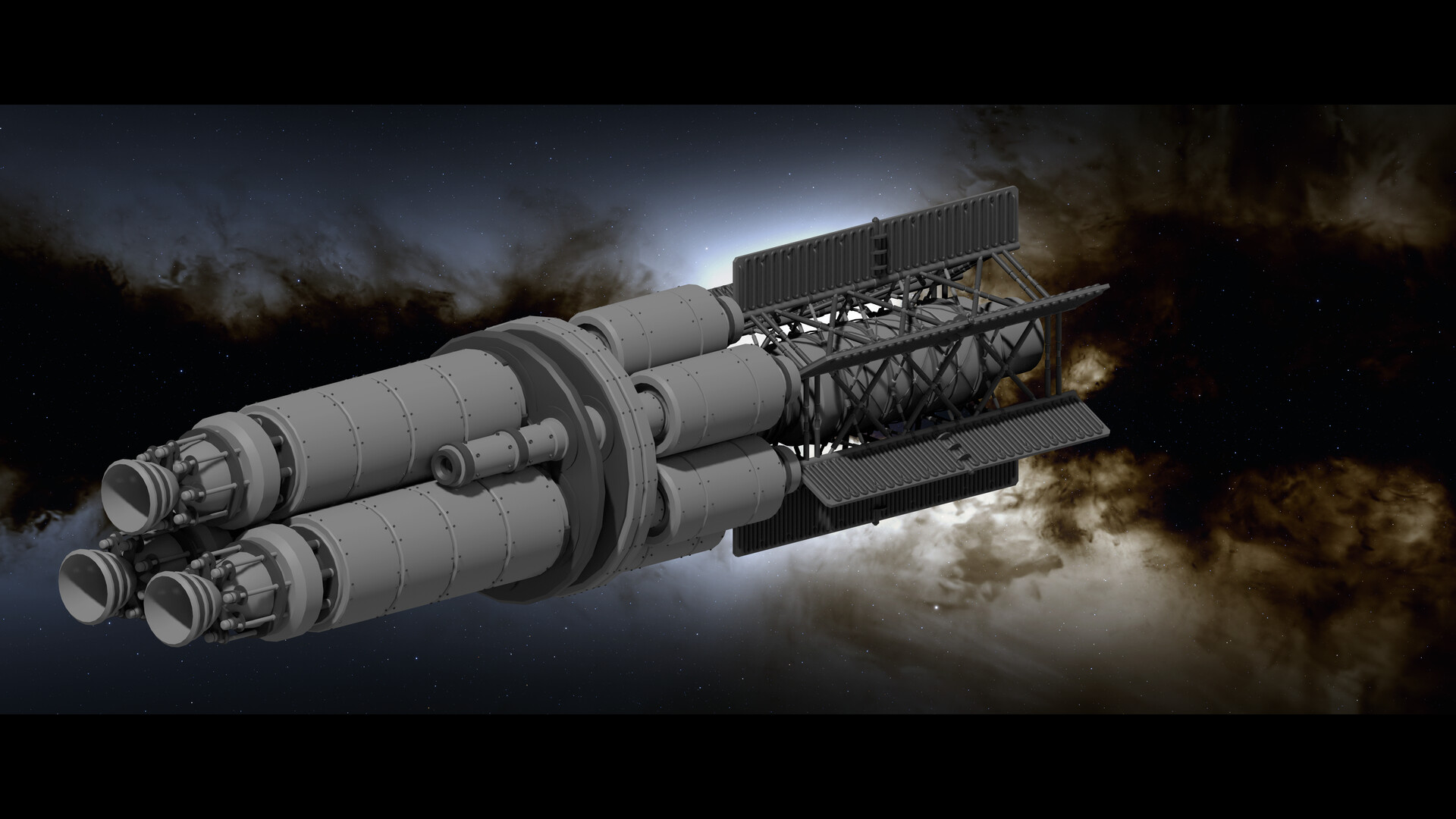 Retro Visor - A bunch of Rocket Engines