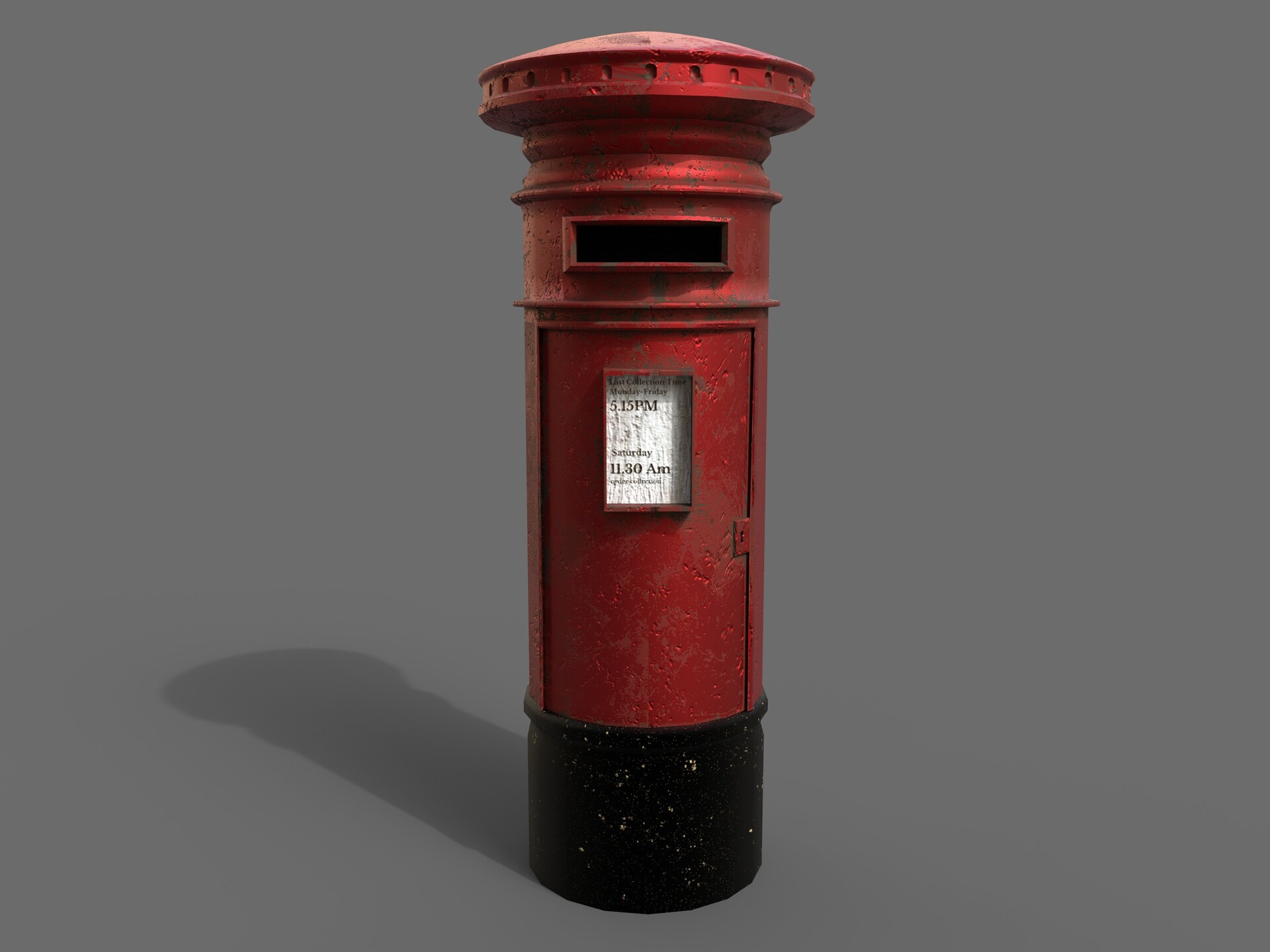 ArtStation - British letterbox