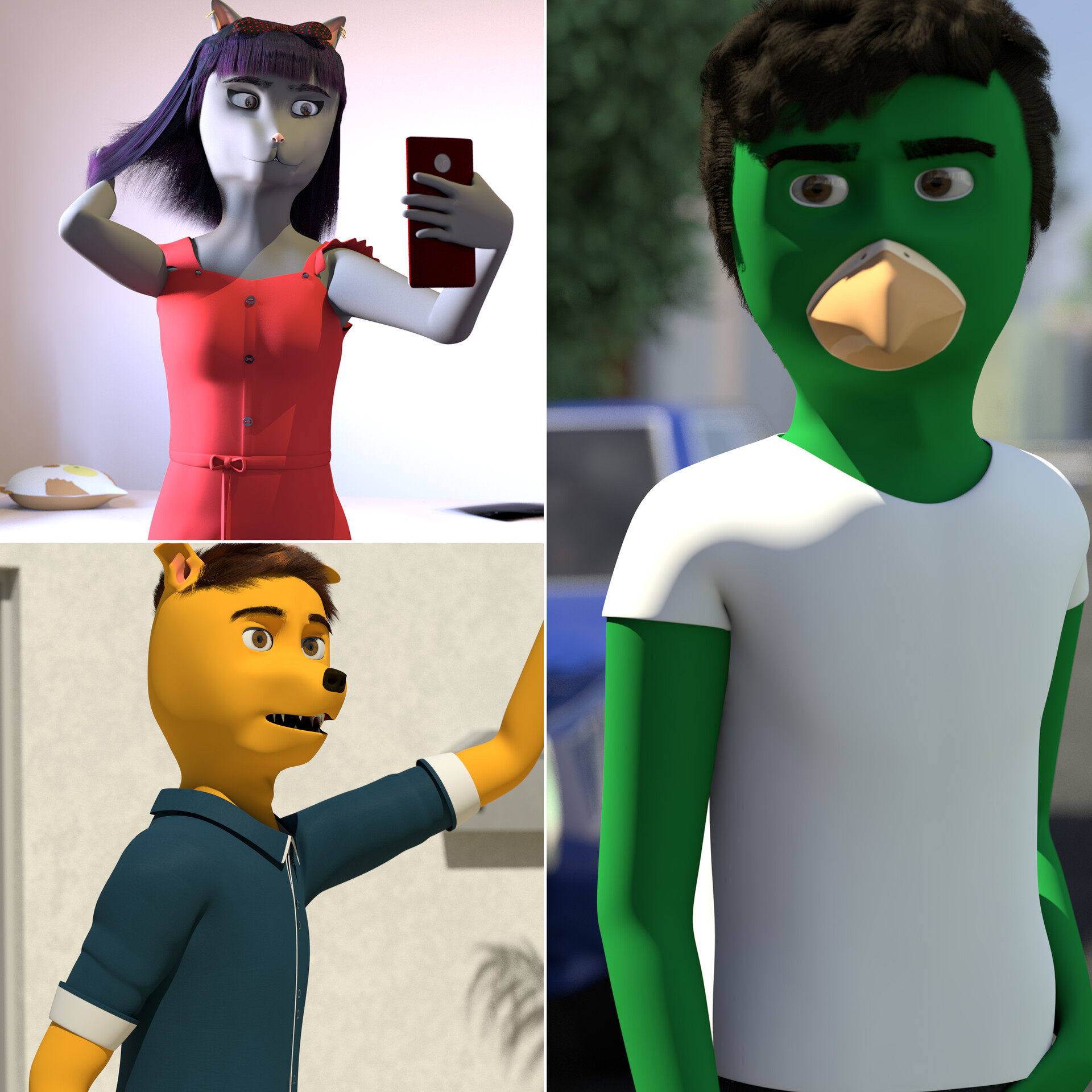 ArtStation - The Main Characters