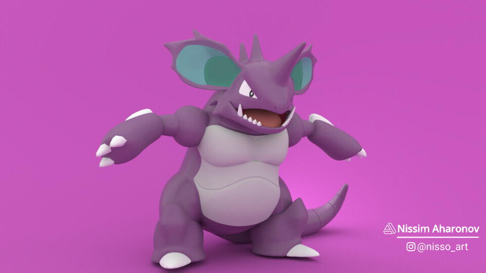 ArtStation - Nidoking