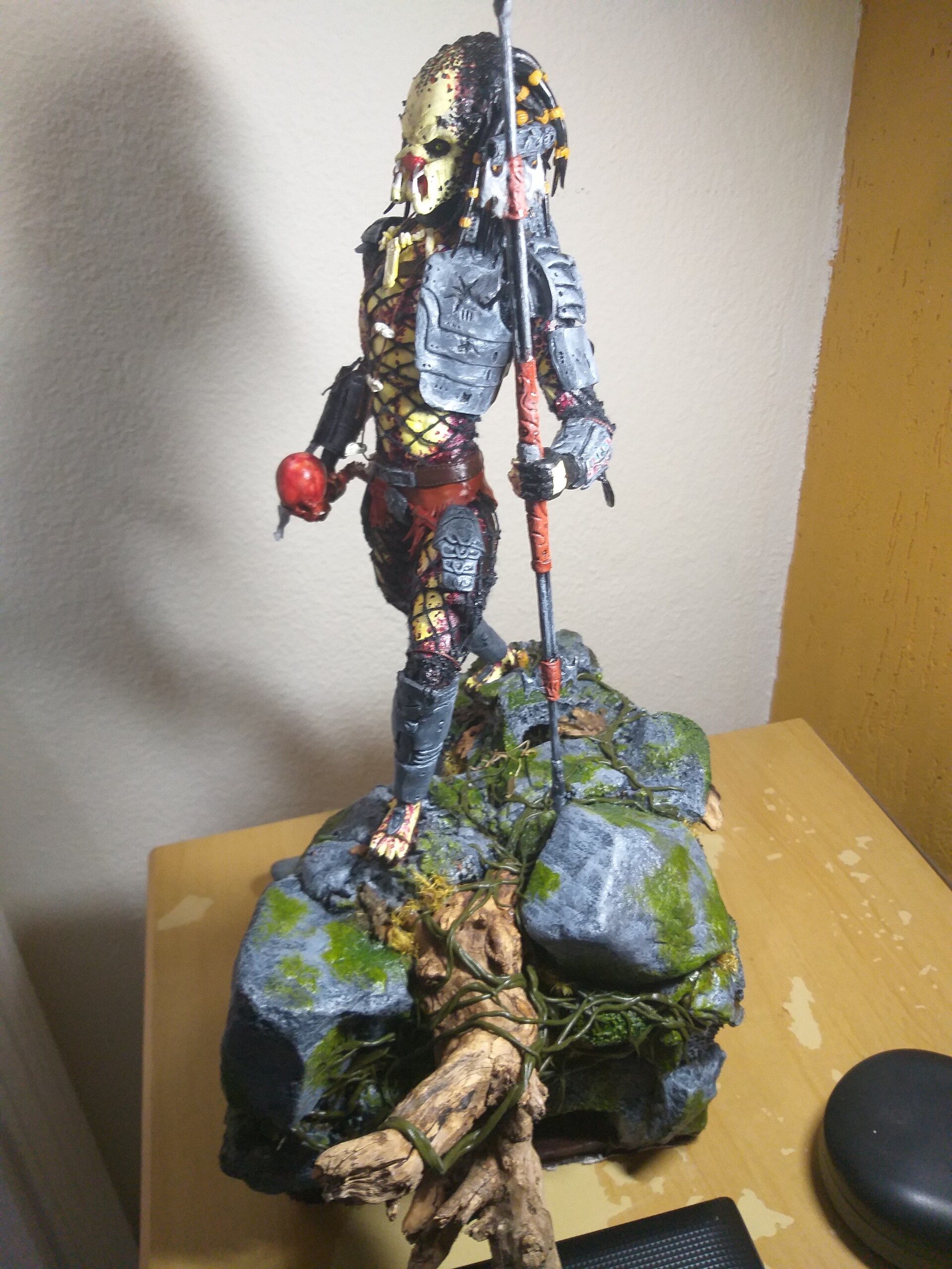 BoliArts - Predator Jungle Hunter Custom Diorama - amateur model