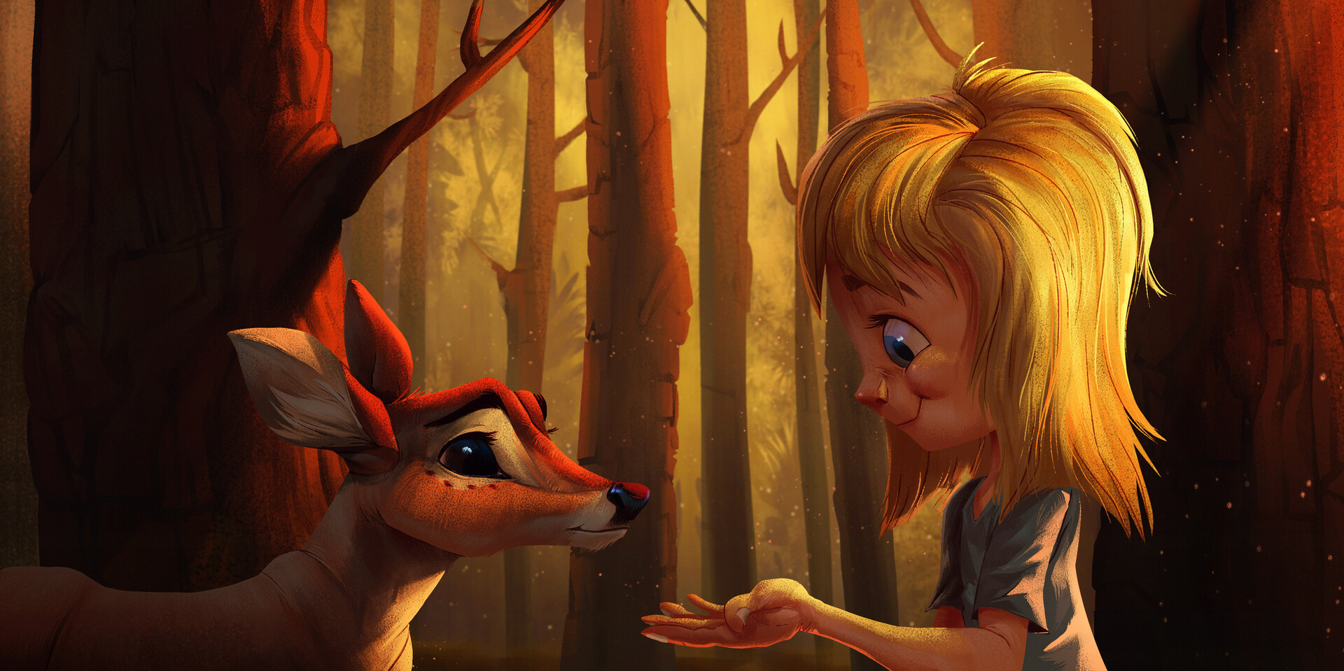 ArtStation - Bo and Tash - Illustration