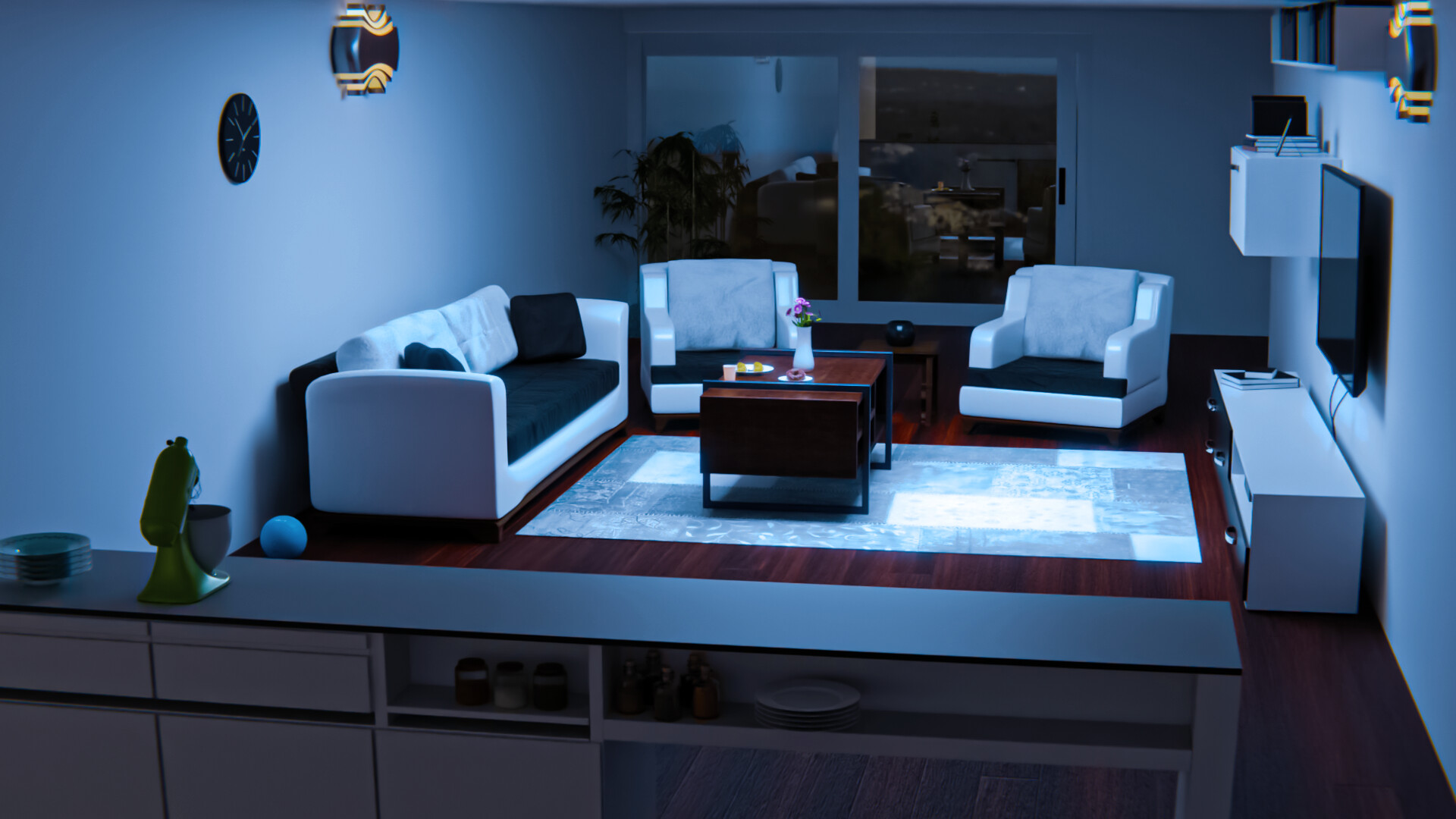 ArtStation - Interior using blender kit