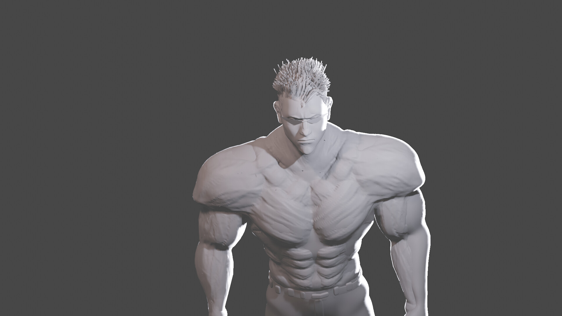 ArtStation - Day 12 Unproportional Bodybuilder