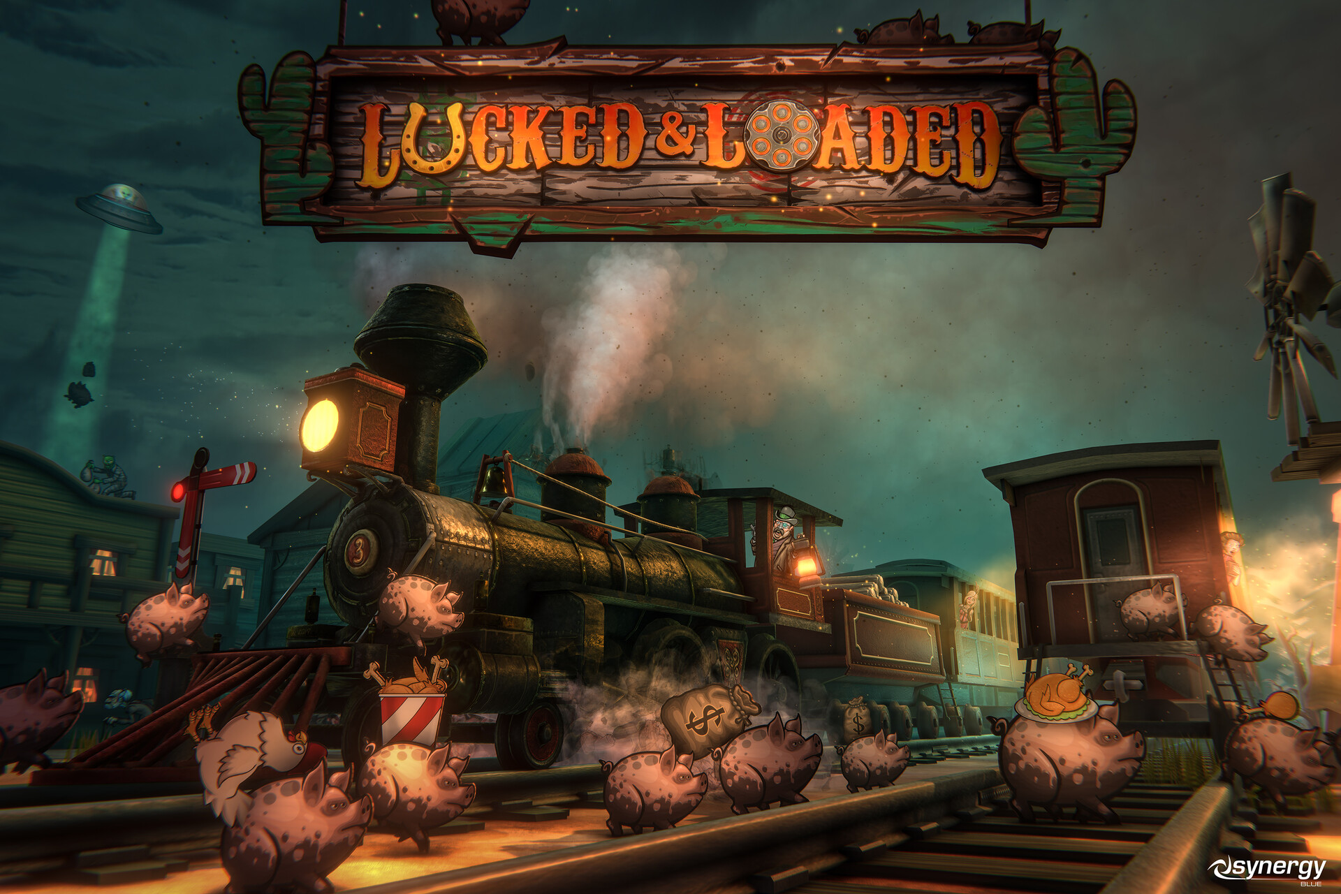 ArtStation - Poster and loading Screens for Lucked and Loaded