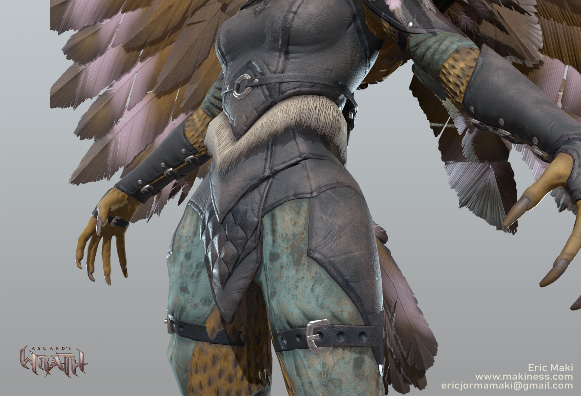 Eric Maki - Character Artist Portfolio - Asgard's Wrath