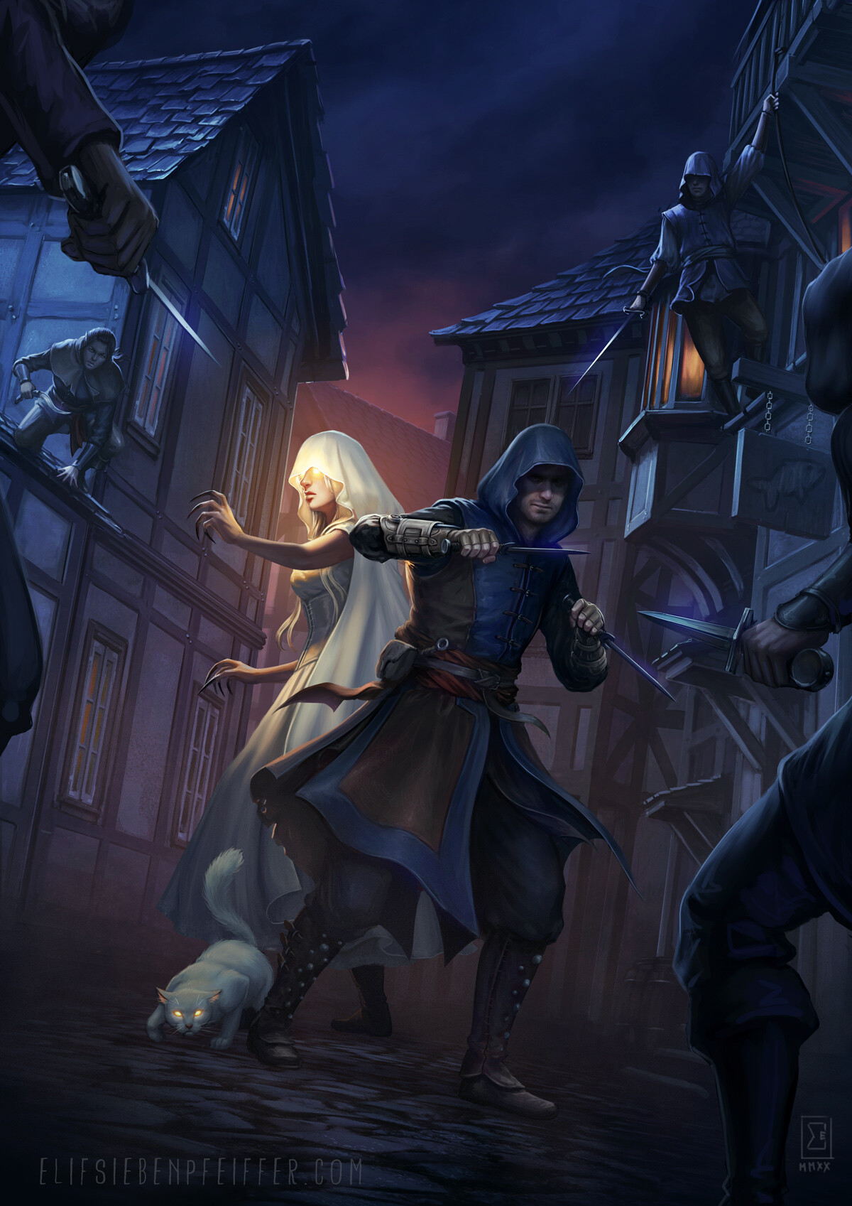 ArtStation - Alley Fight