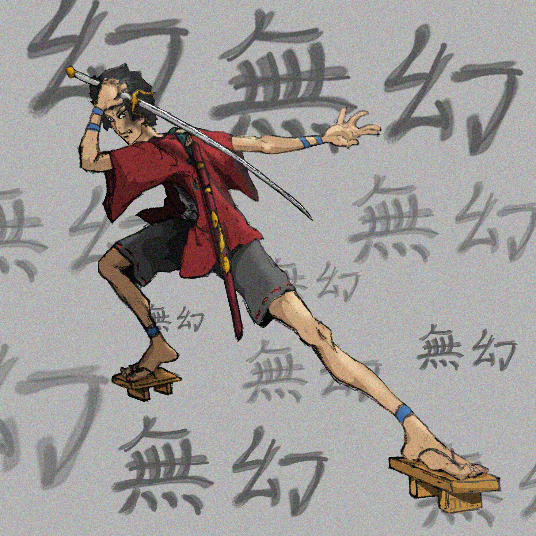 ArtStation - Mugen from Samourai Champloo