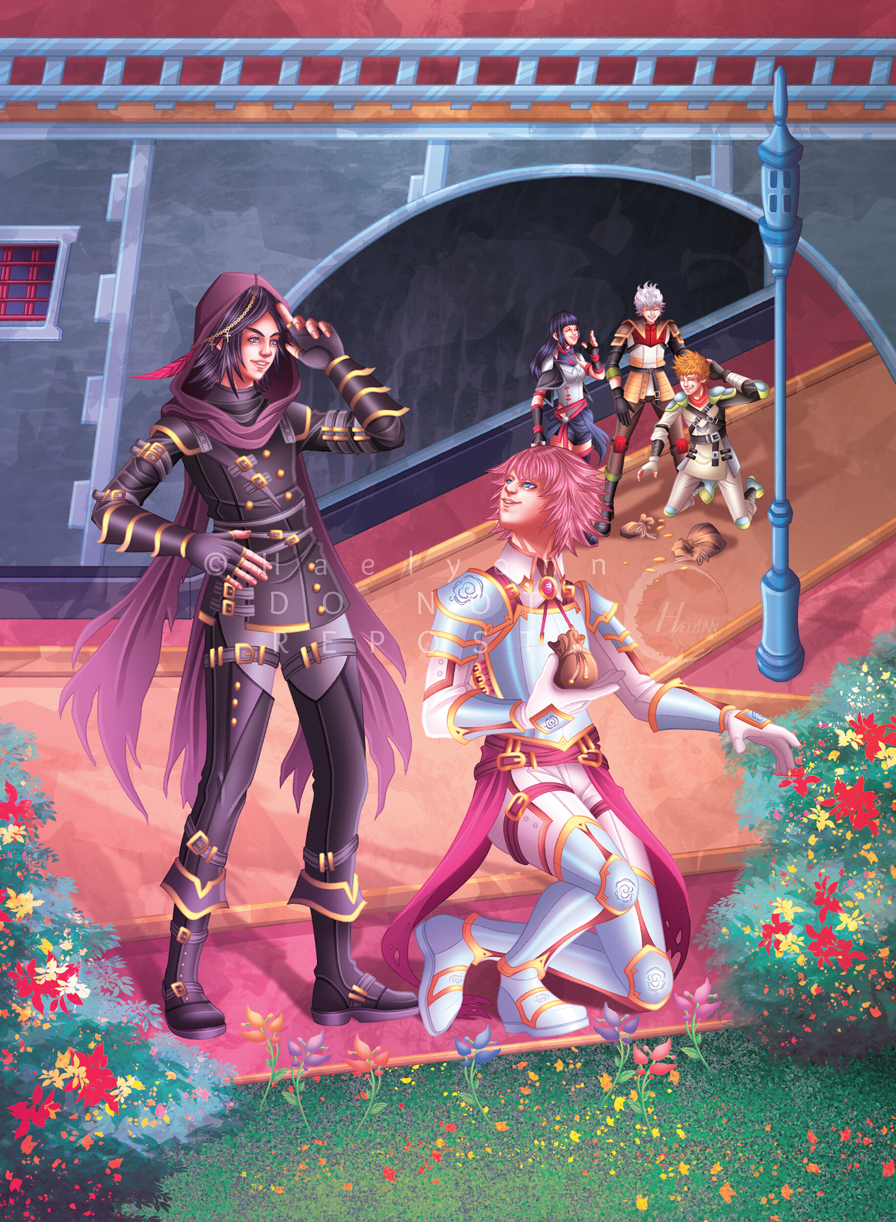 ArtStation - Kingdoms & Keyblades - KH DnD Zine - Artwork