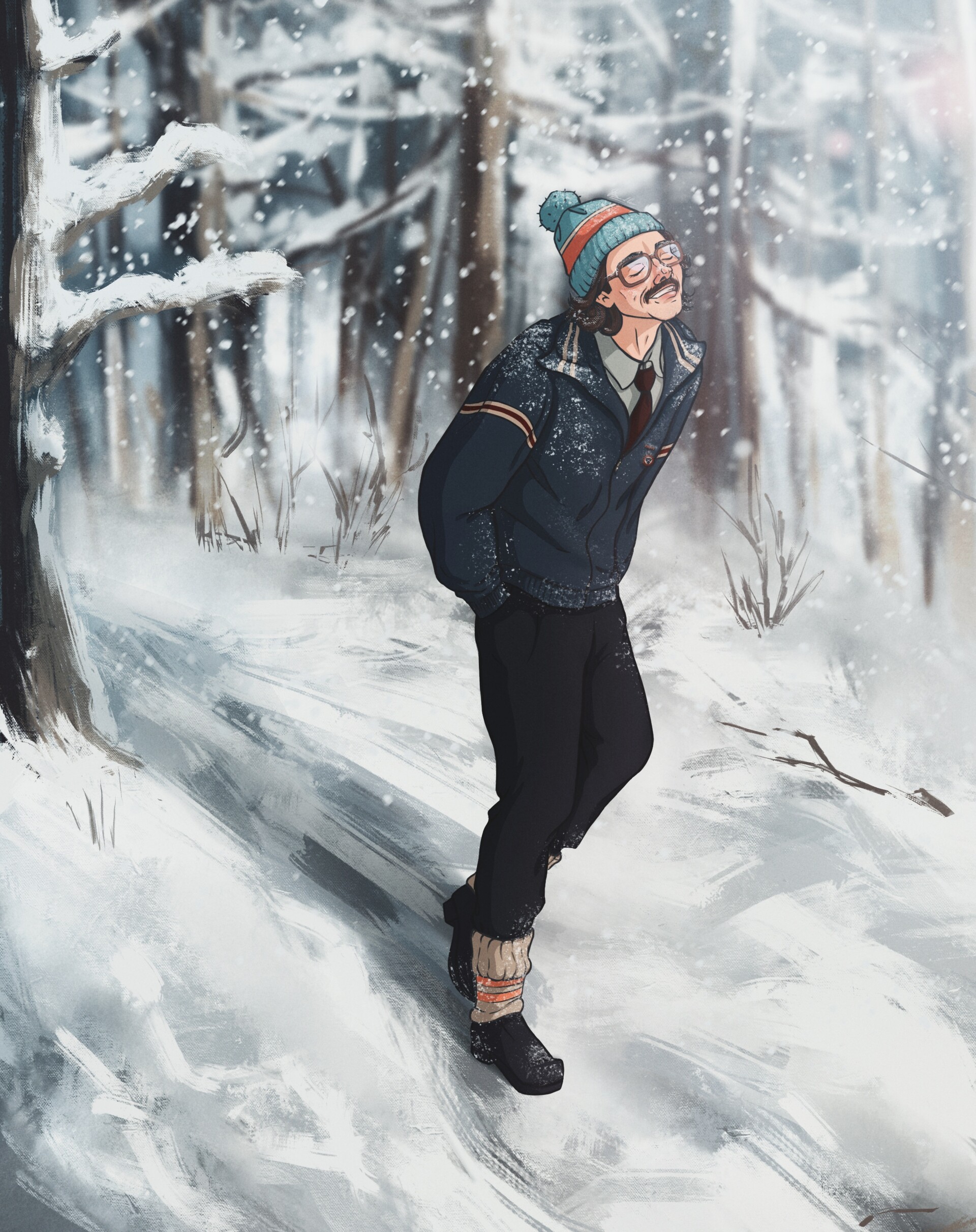 ArtStation - Skier | Engineer Lapenko