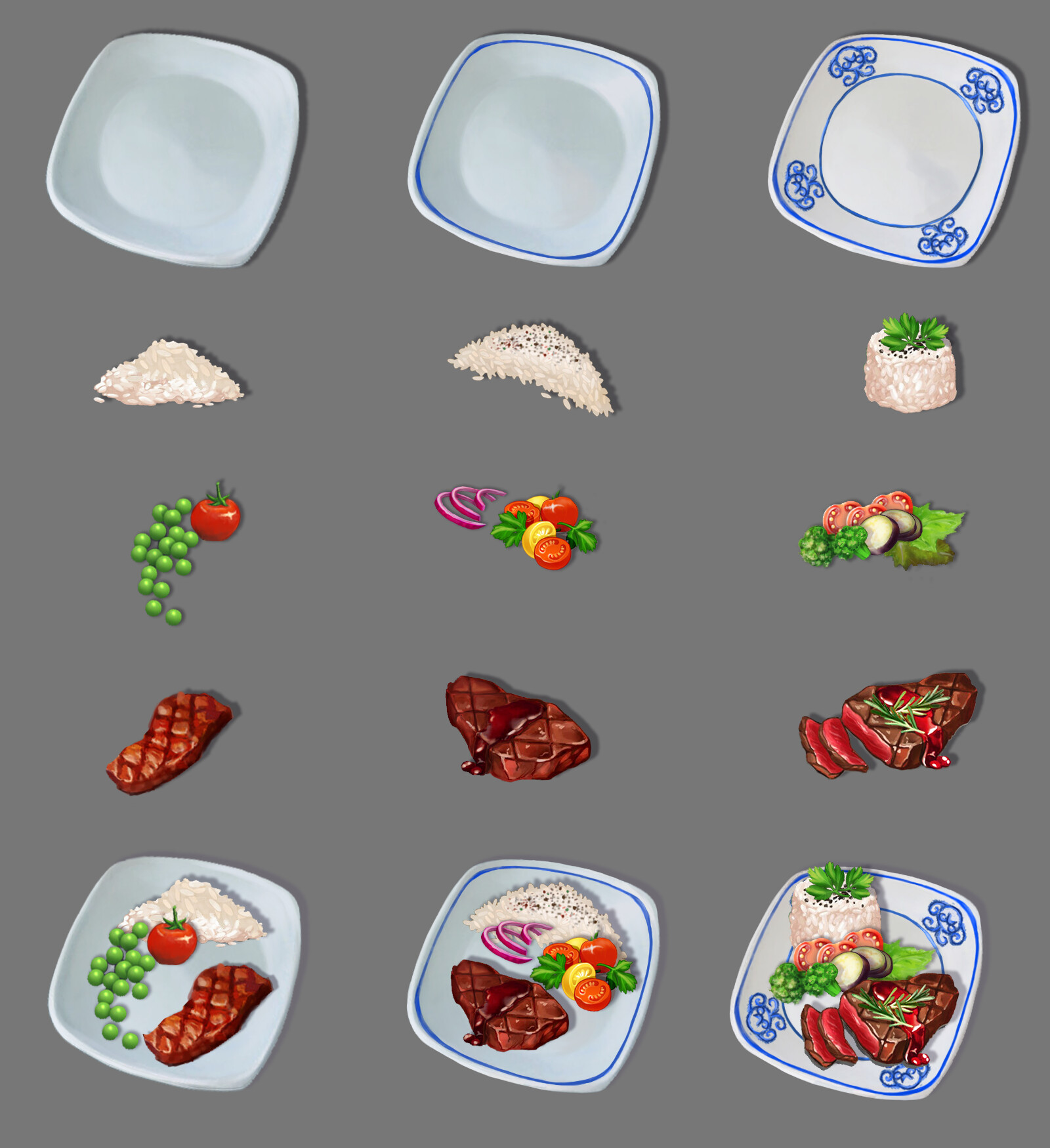 ArtStation - Food icon
