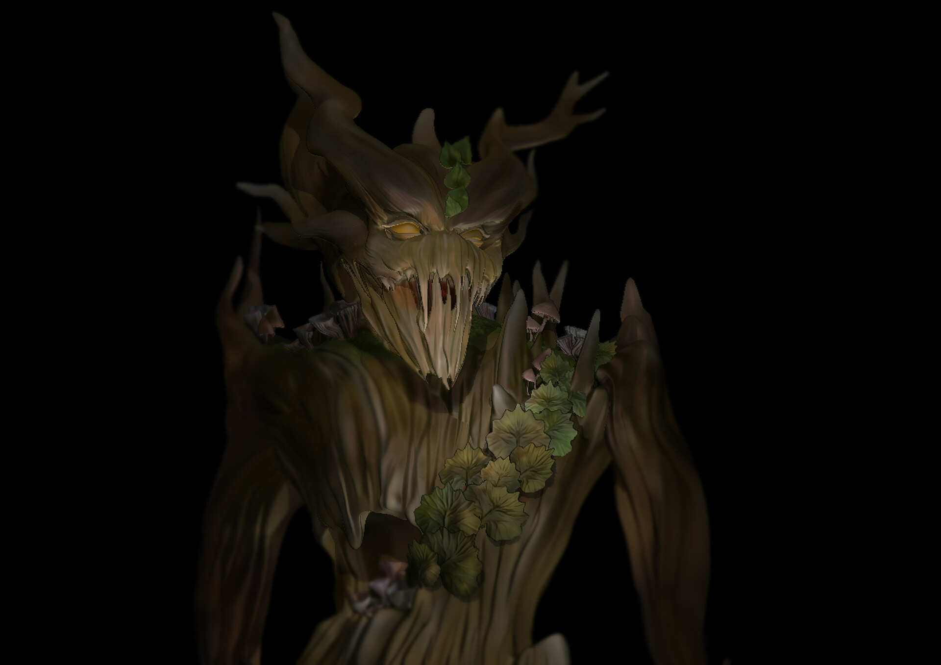 ArtStation - Tree Monster