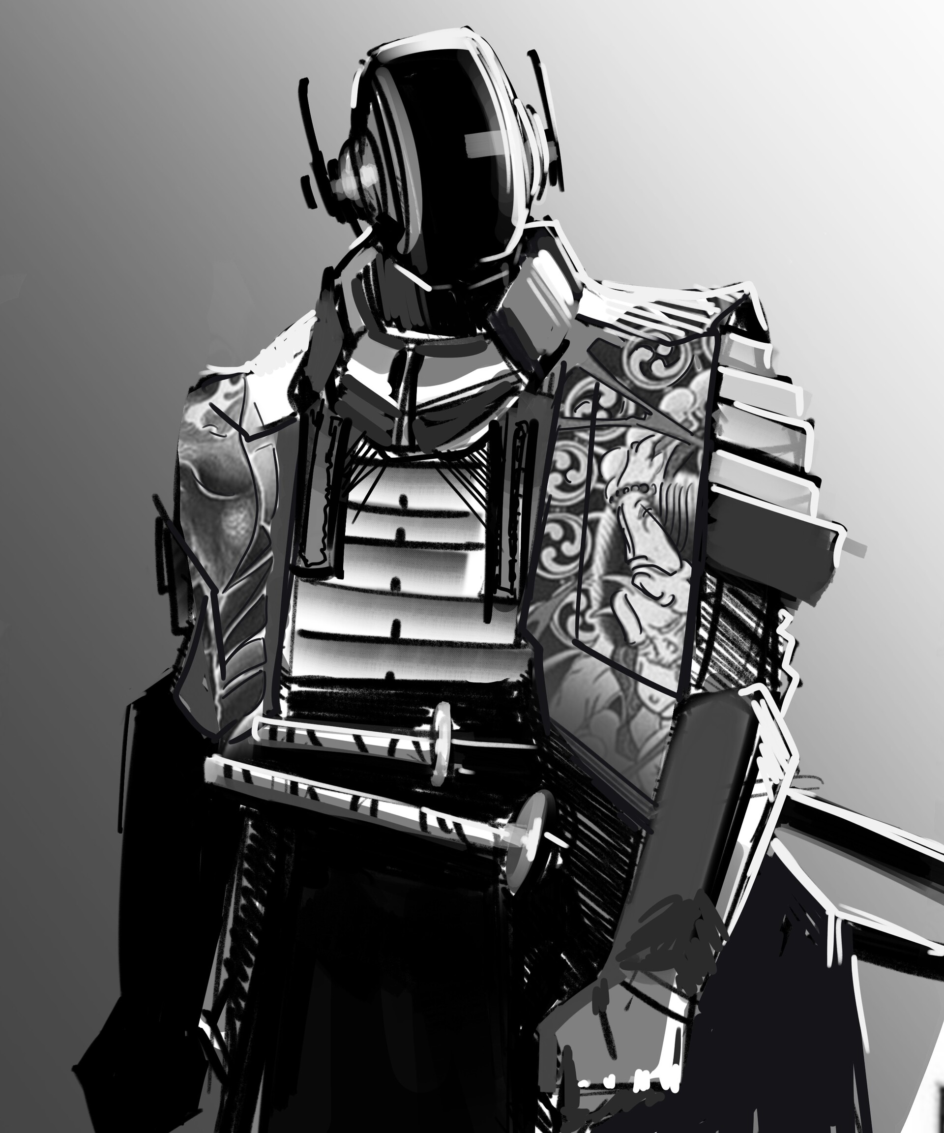 ArtStation - Modern Samurai