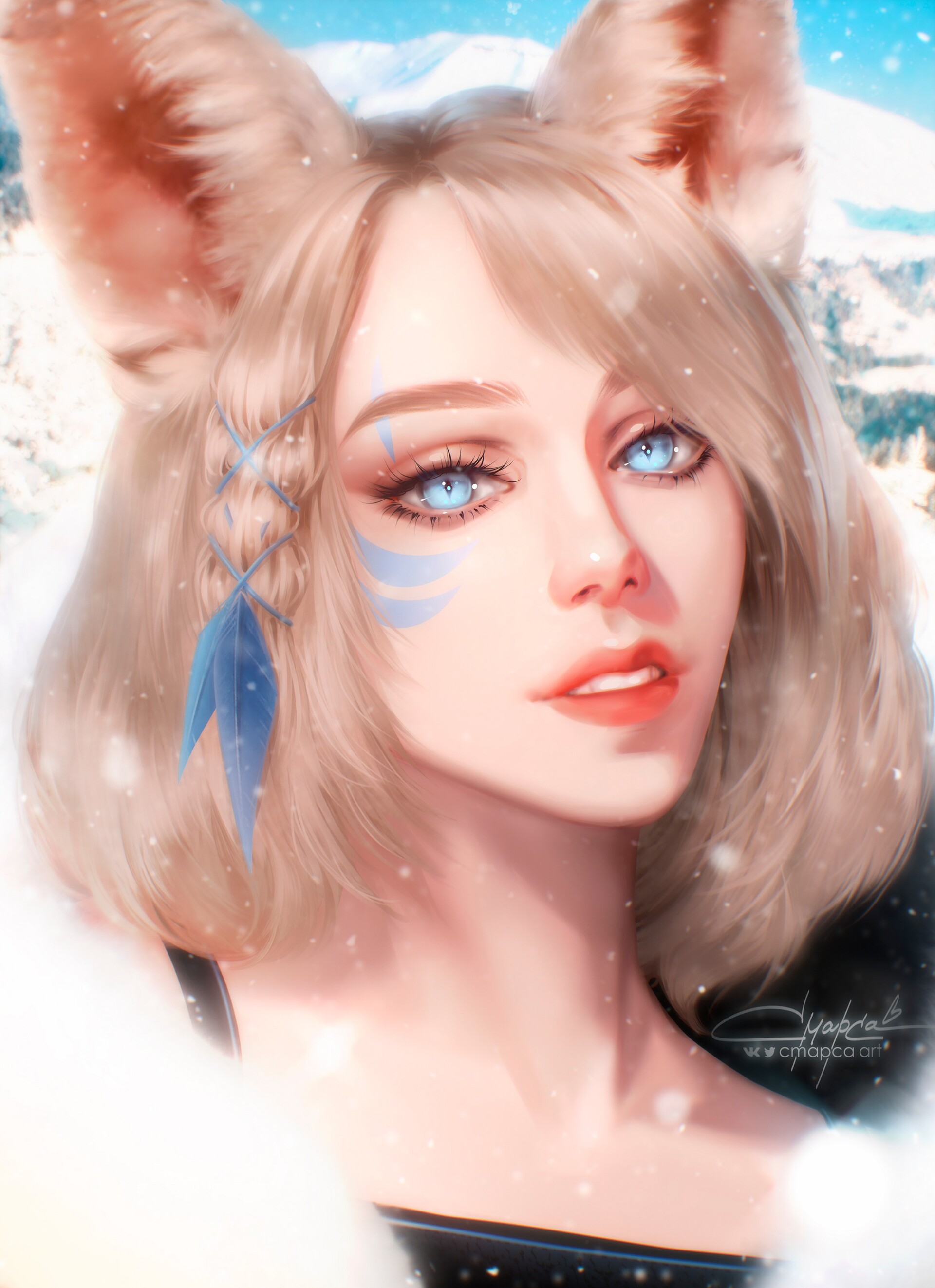 ArtStation - Kao Ryu Portrait