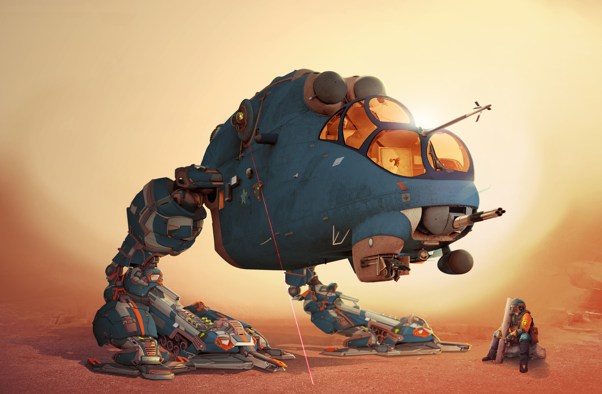 ArtStation - Mechanical mount