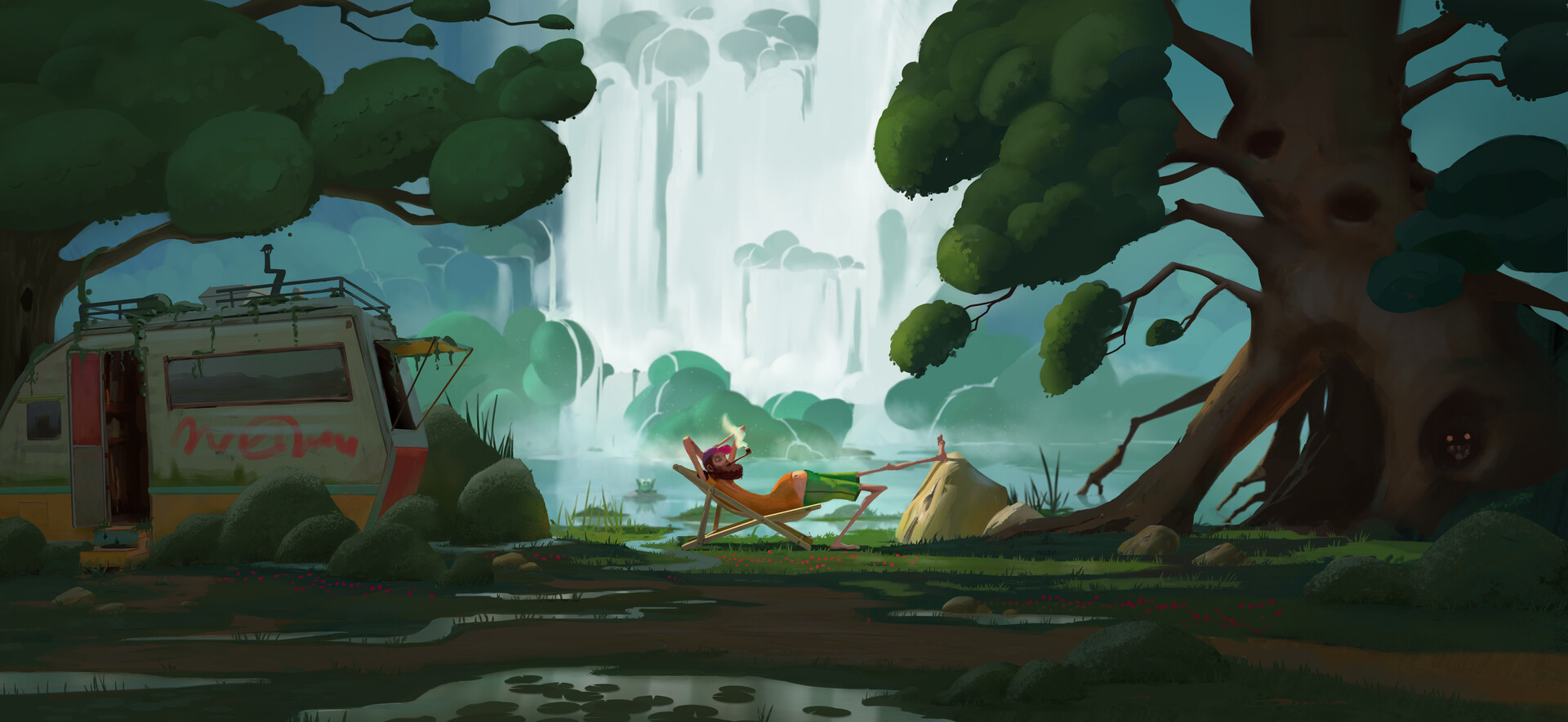 ArtStation - Chilling guy