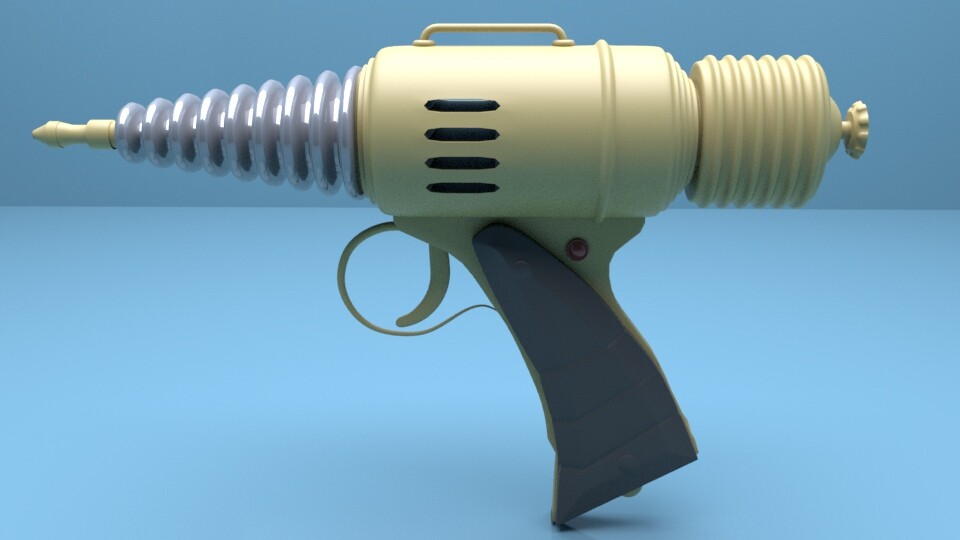 ArtStation - Laser Gun Model