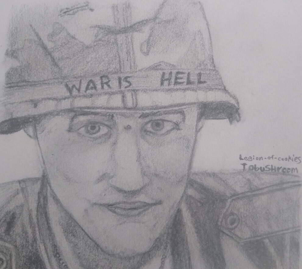 ArtStation - War is Hell Portrait