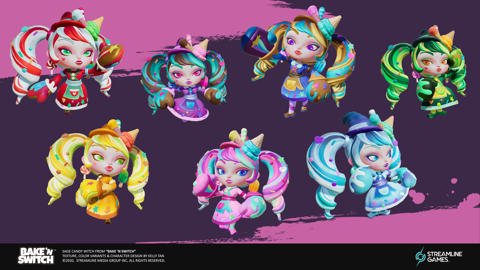 Kelly Tan - Bake 'n Switch | Candy Witch Sage