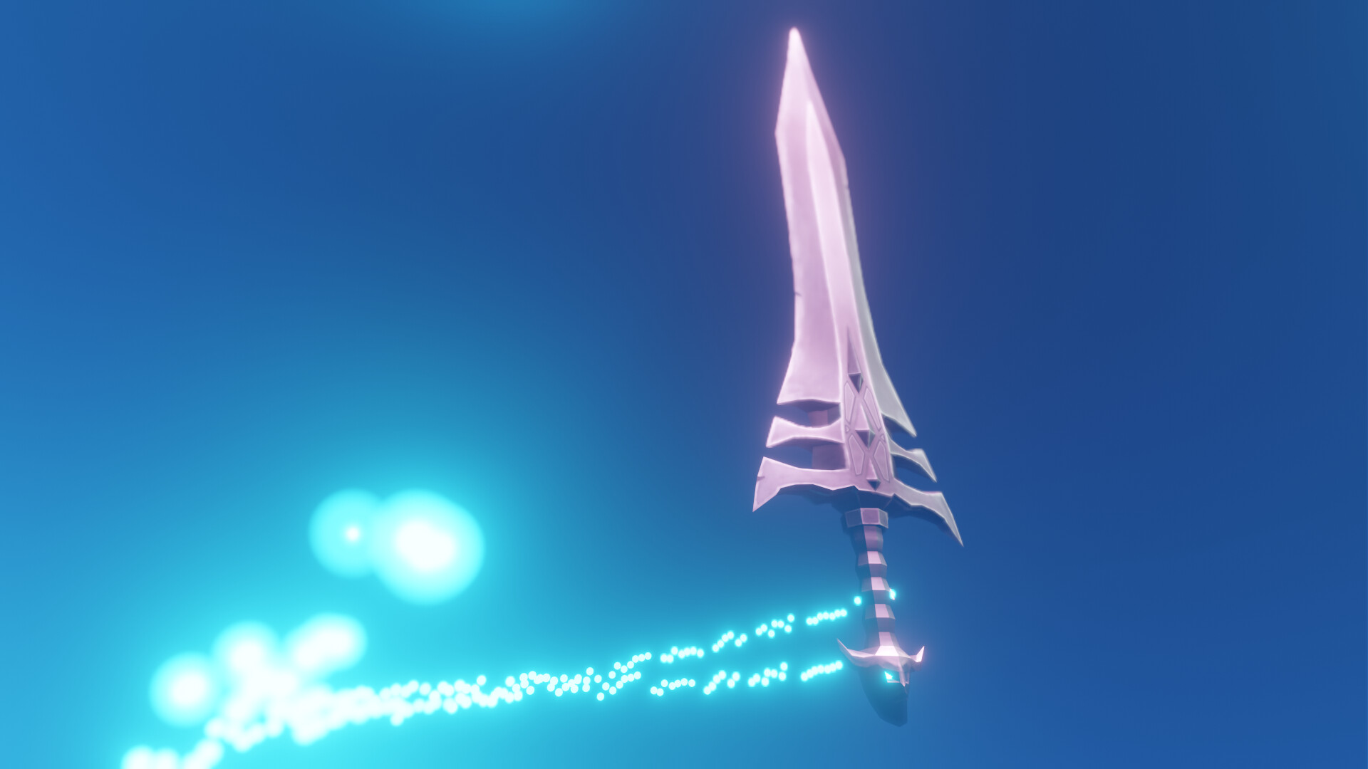 ArtStation - HighSlayer Sword - Hand-Painted Low poly Stylized with ...