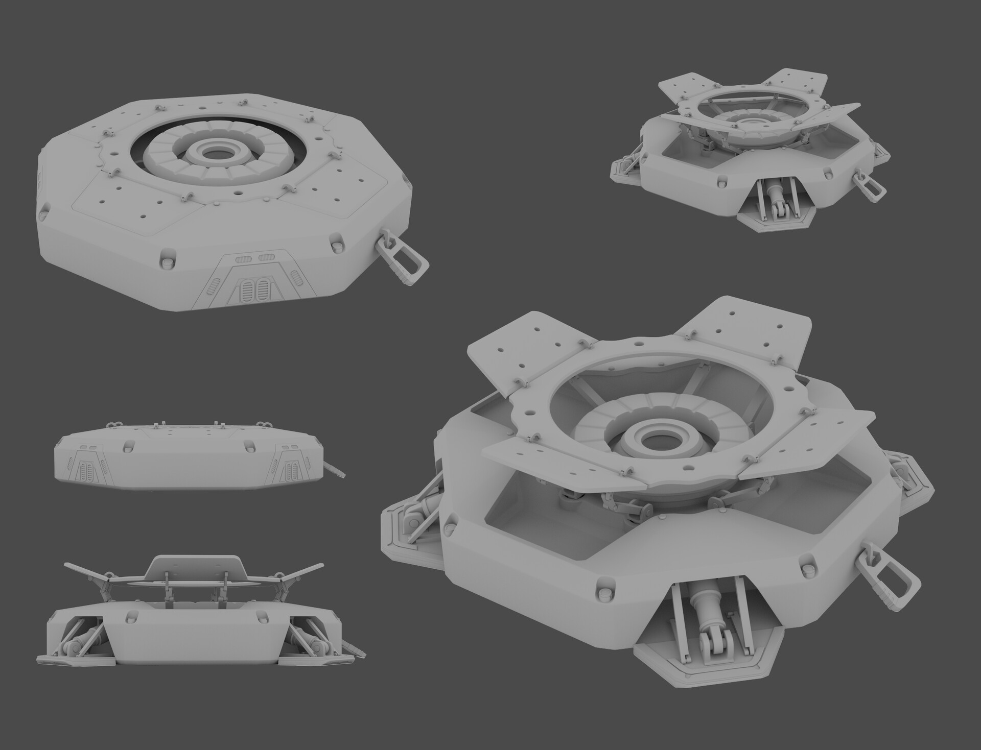 ArtStation - Gibraltar Shield Disc