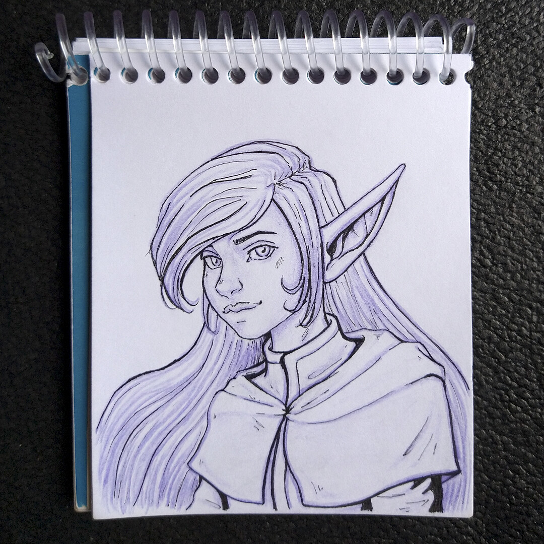 ArtStation - Ink Practice 26