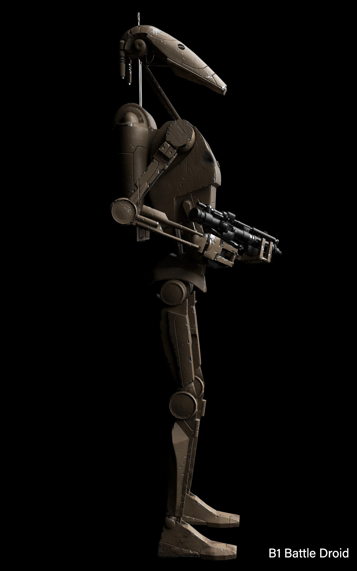 Artstation Star Wars B1 Battle Droid